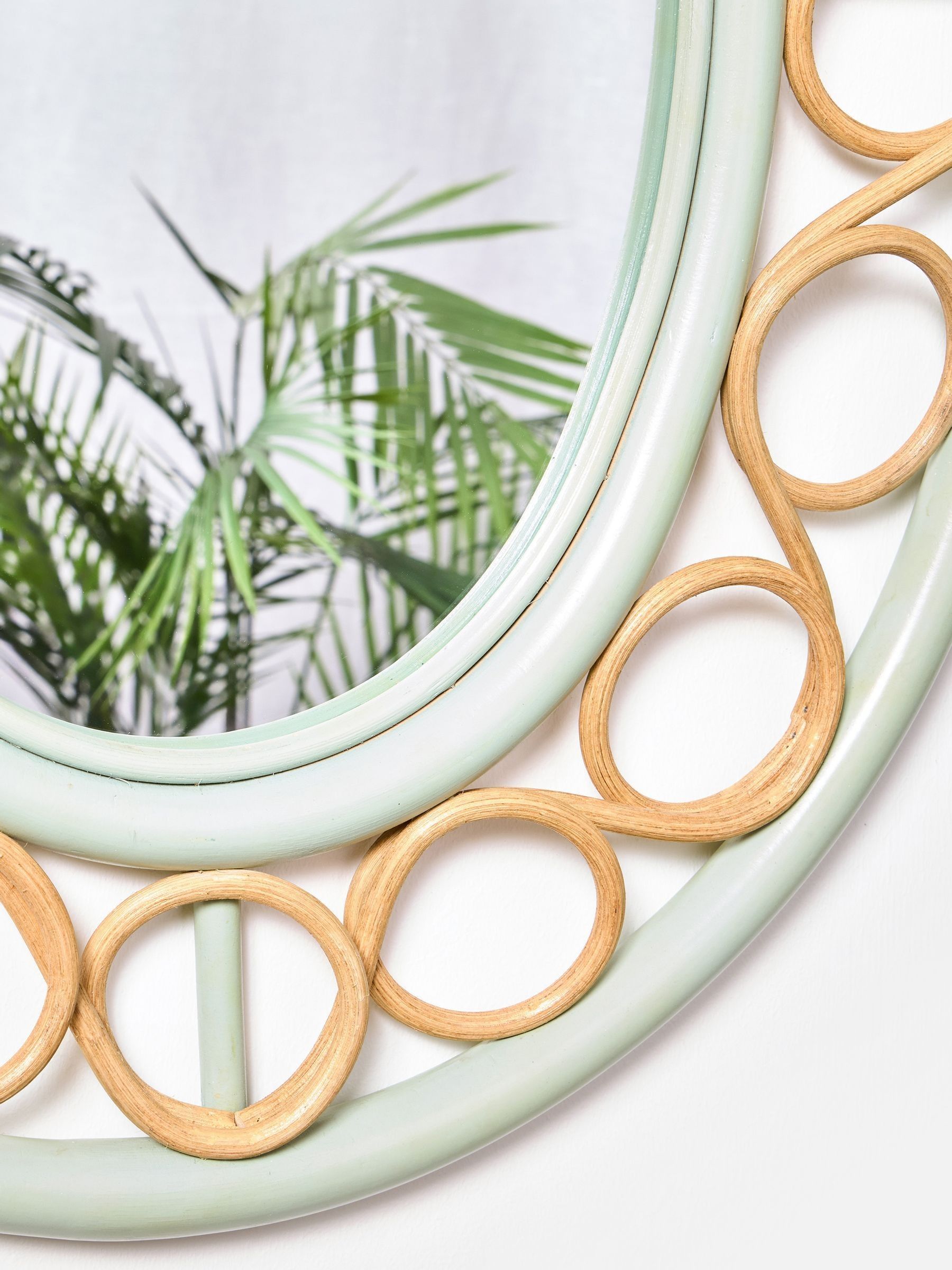 Buy Oliver Bonas Sage Vero Oval Loop Wall Mirror from the Next UK ...