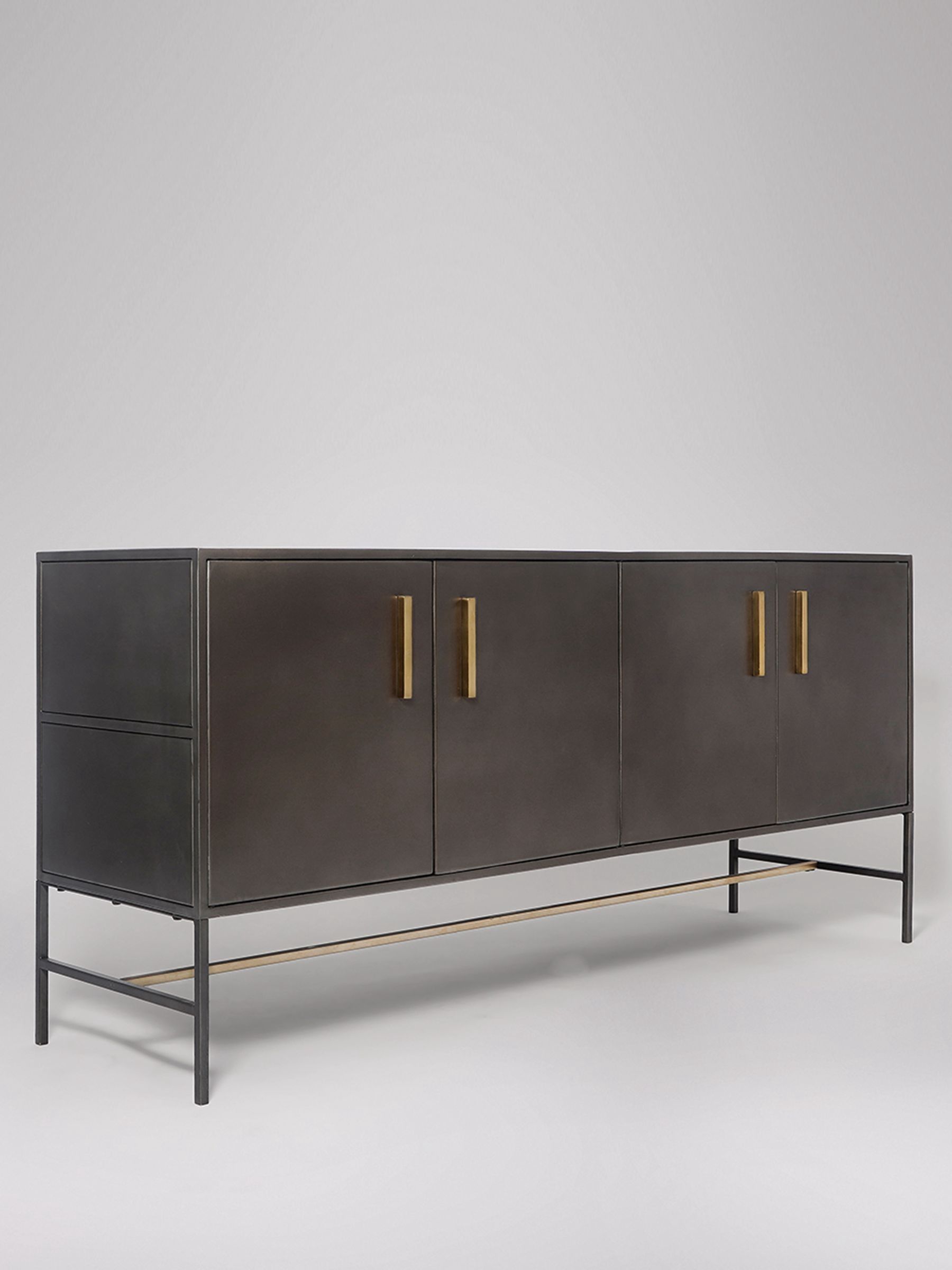 Buy Swoon Black Stepney Four Door Sideboard from the Next UK online shop