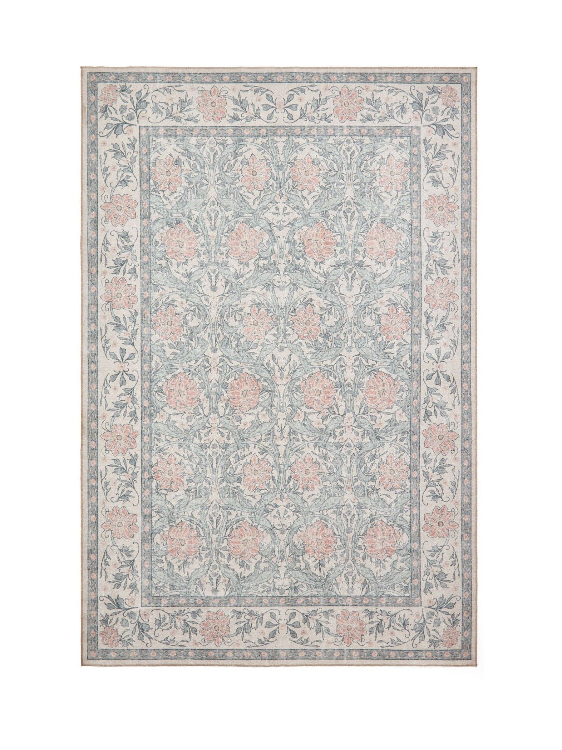 Buy Think Rugs Beige Versailles H1424 Floral Rug from the Next UK ...