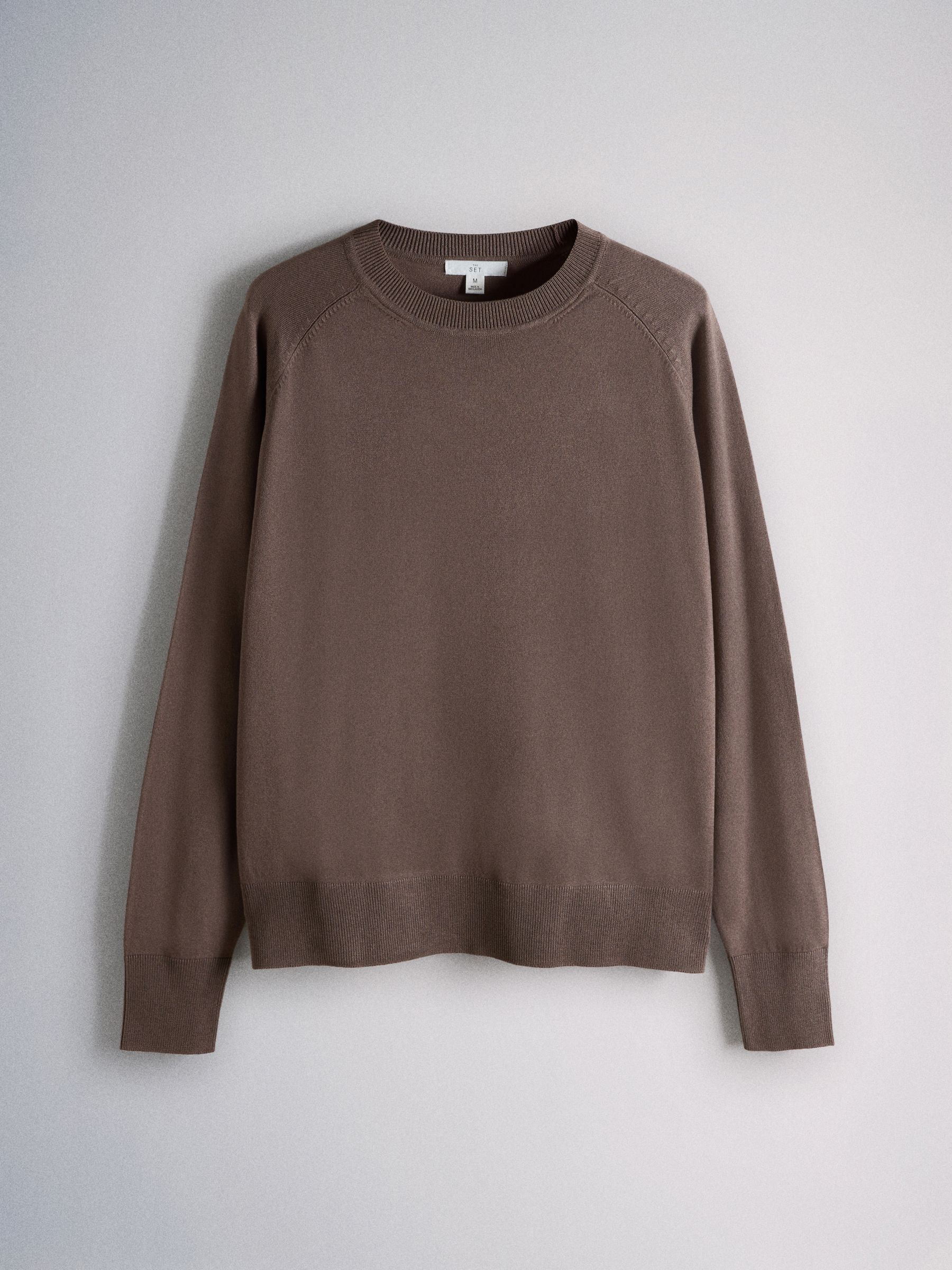 Buy The Set 4 Pack Fine Knitted Crew Neck Jumpers Dark Navy/Plum/Purple ...