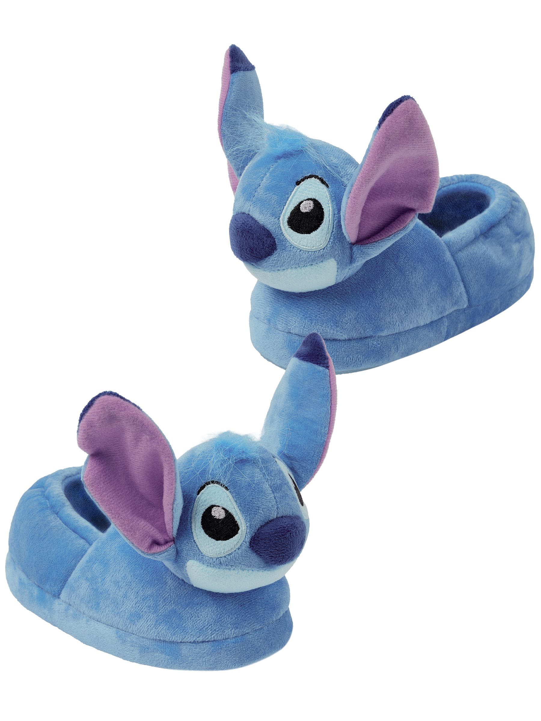 Buy Character Blue Disney Lilo And Stitch Slippers 3D Stitch Head from ...