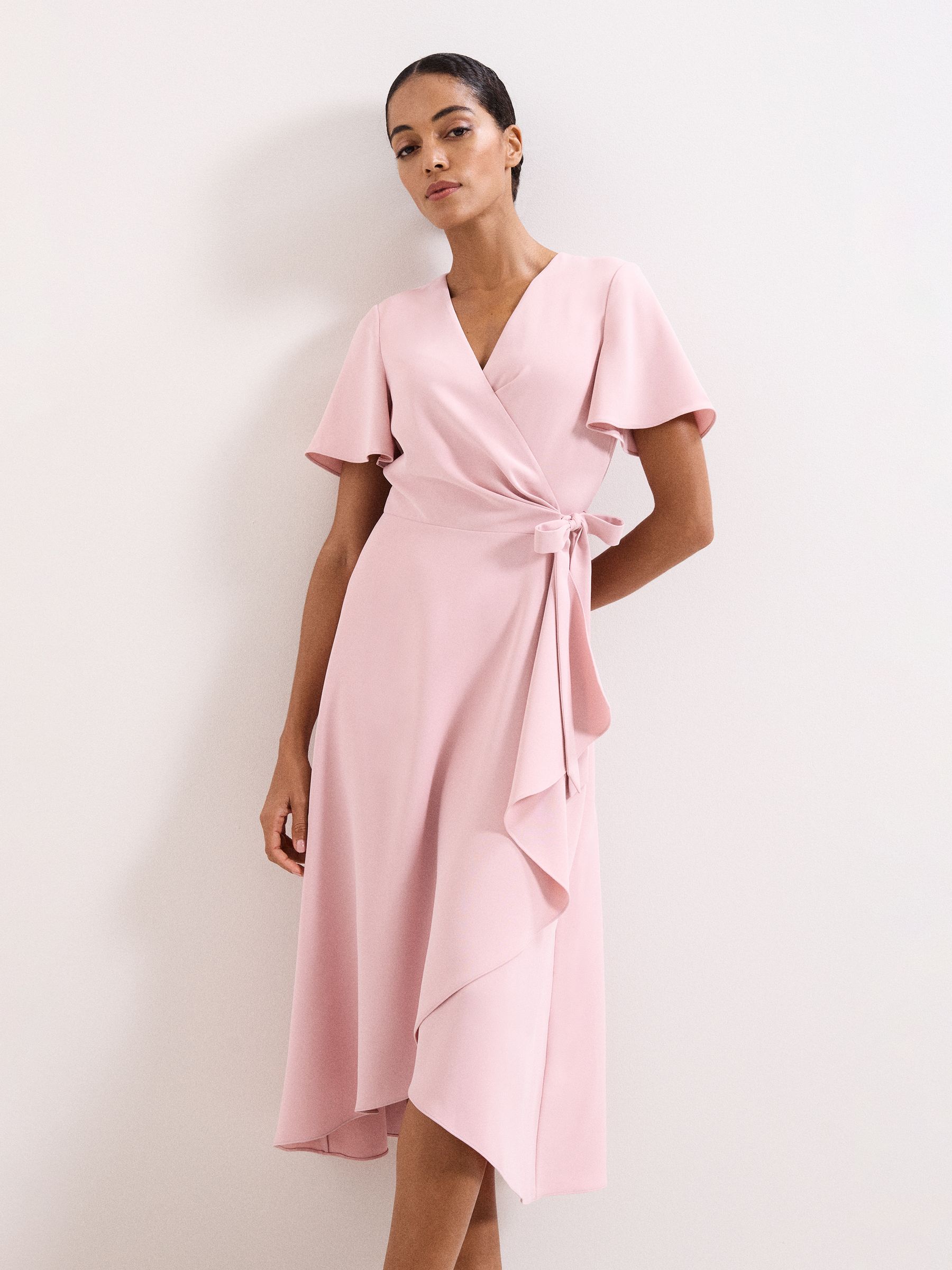 Buy Phase Eight Light Pink Julissa Wrap Dress from Next Ireland