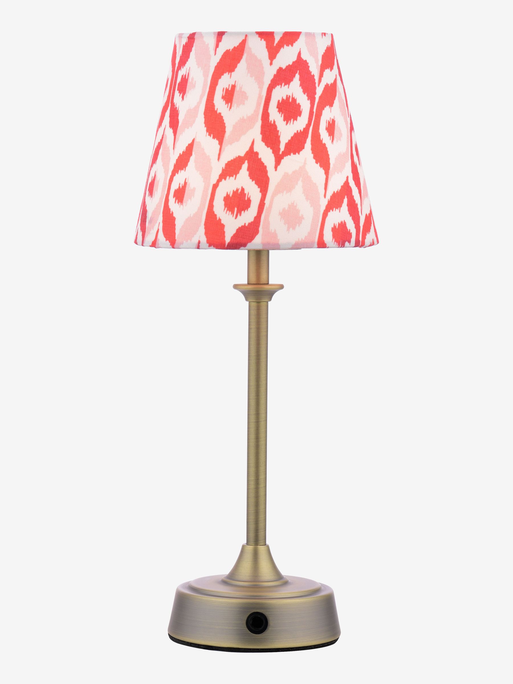 Buy Joules Isla Ikat Apsley Rechargeable Led Wireless Table Lamp from ...