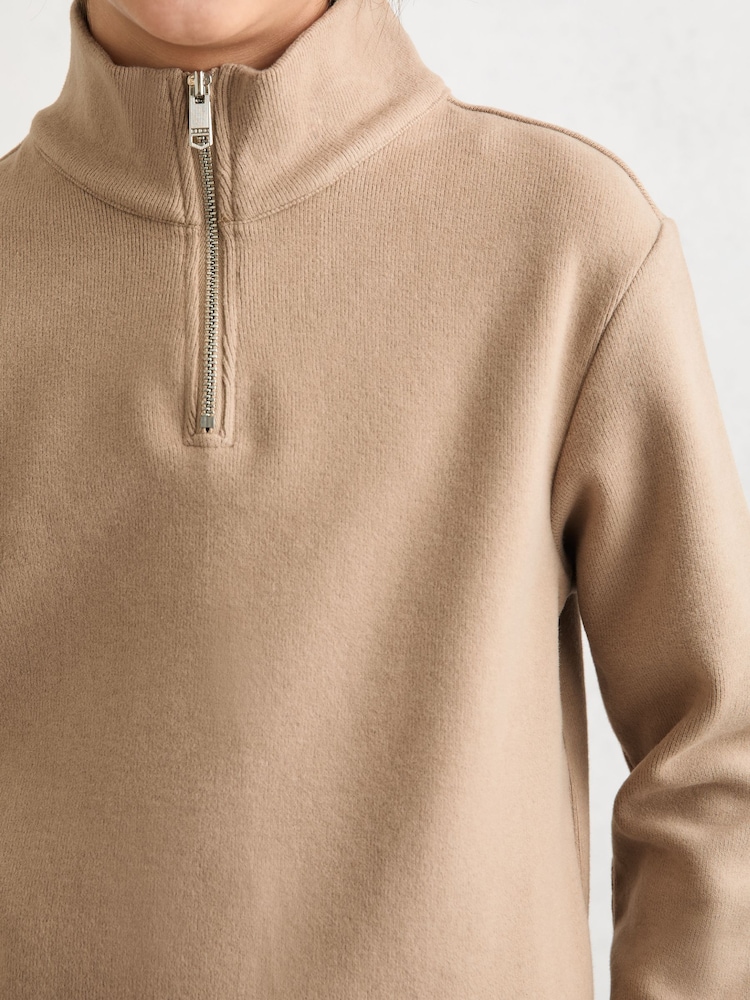 Buy Reiss Camel Bosser 13-14 yrs Half-Zip Sweatshirt and Joggers Set ...