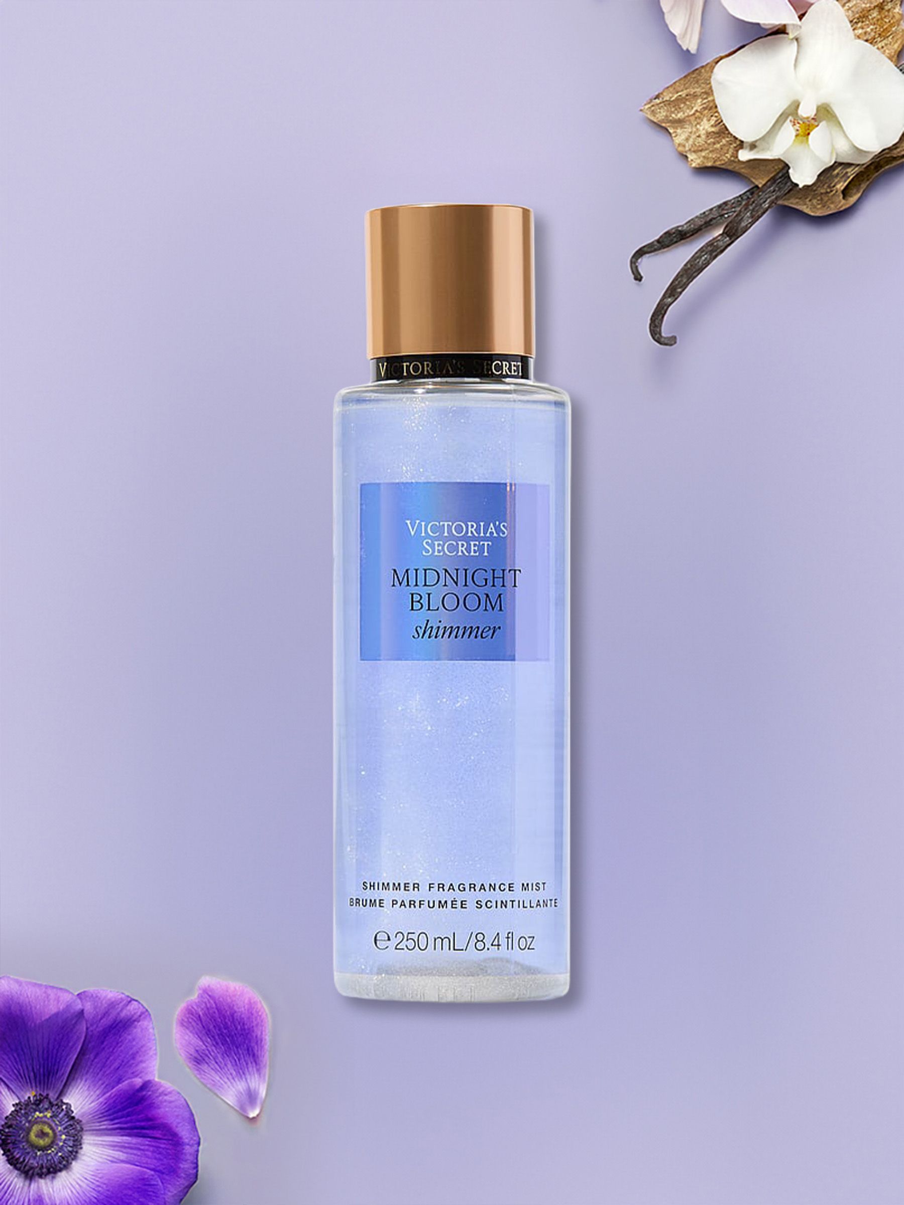 Buy Victoria's Secret Midnight Bloom 250ml Shimmer Body Mist from the ...