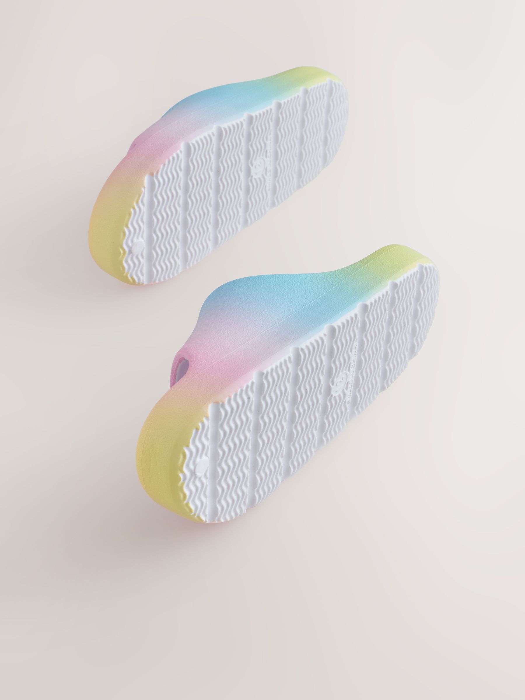 Buy Pastel Rainbow Comfort Sliders from the Next UK online shop