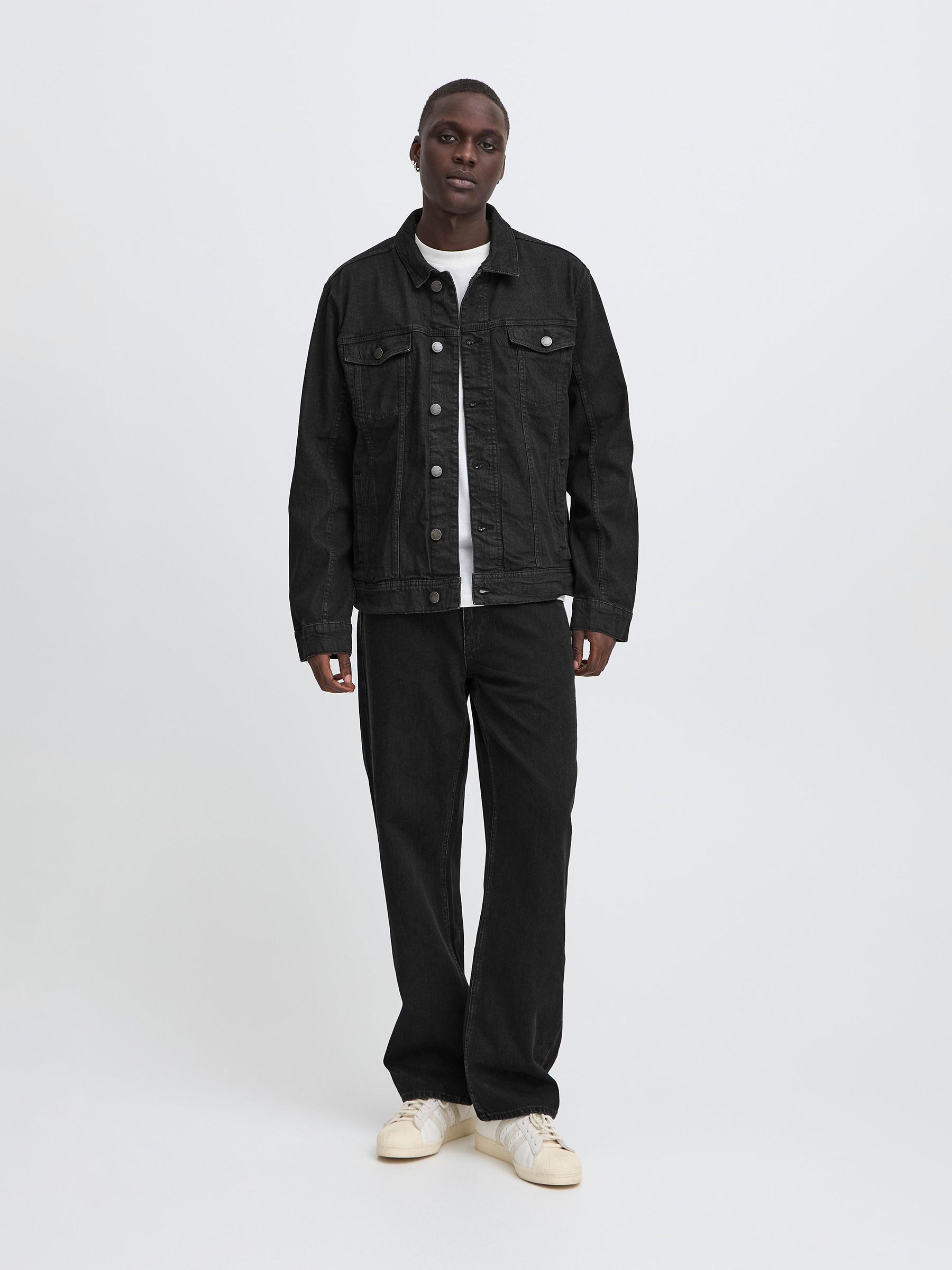Buy Blend Black Stretch Denim Jacket from the Next UK online shop