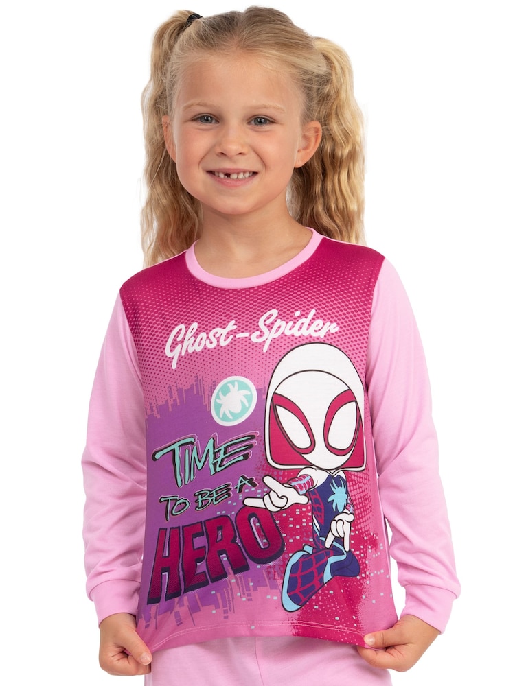 Buy Character Pink Marvel Spidey And His Amazing Friends Long Sleeve ...