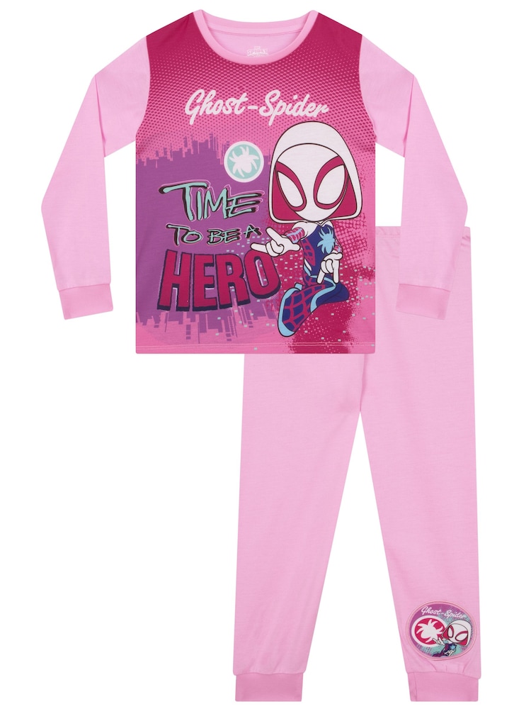 Buy Character Pink Marvel Spidey And His Amazing Friends Long Sleeve ...