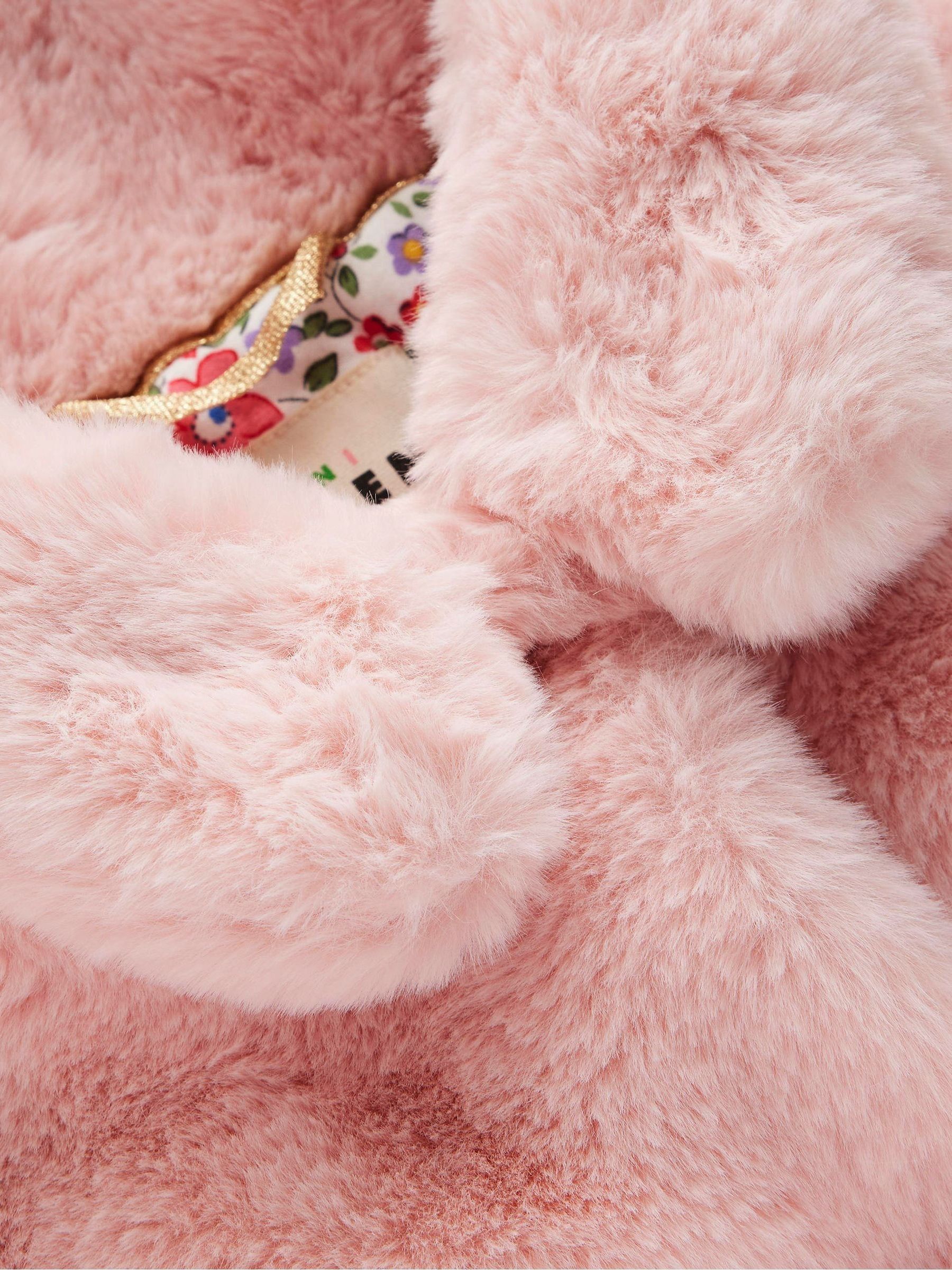 Buy Boden Pink Faux Fur Collared Jacket from Next Singapore