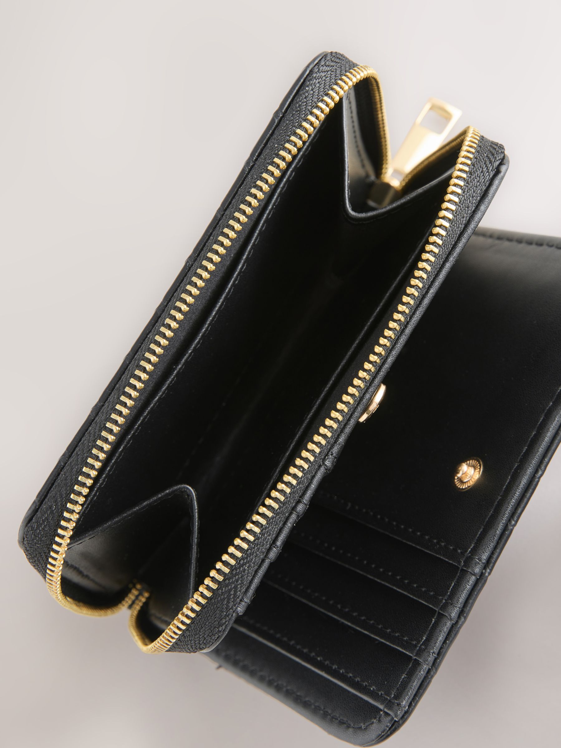 Buy Black Weave Midi Purse from the Next UK online shop