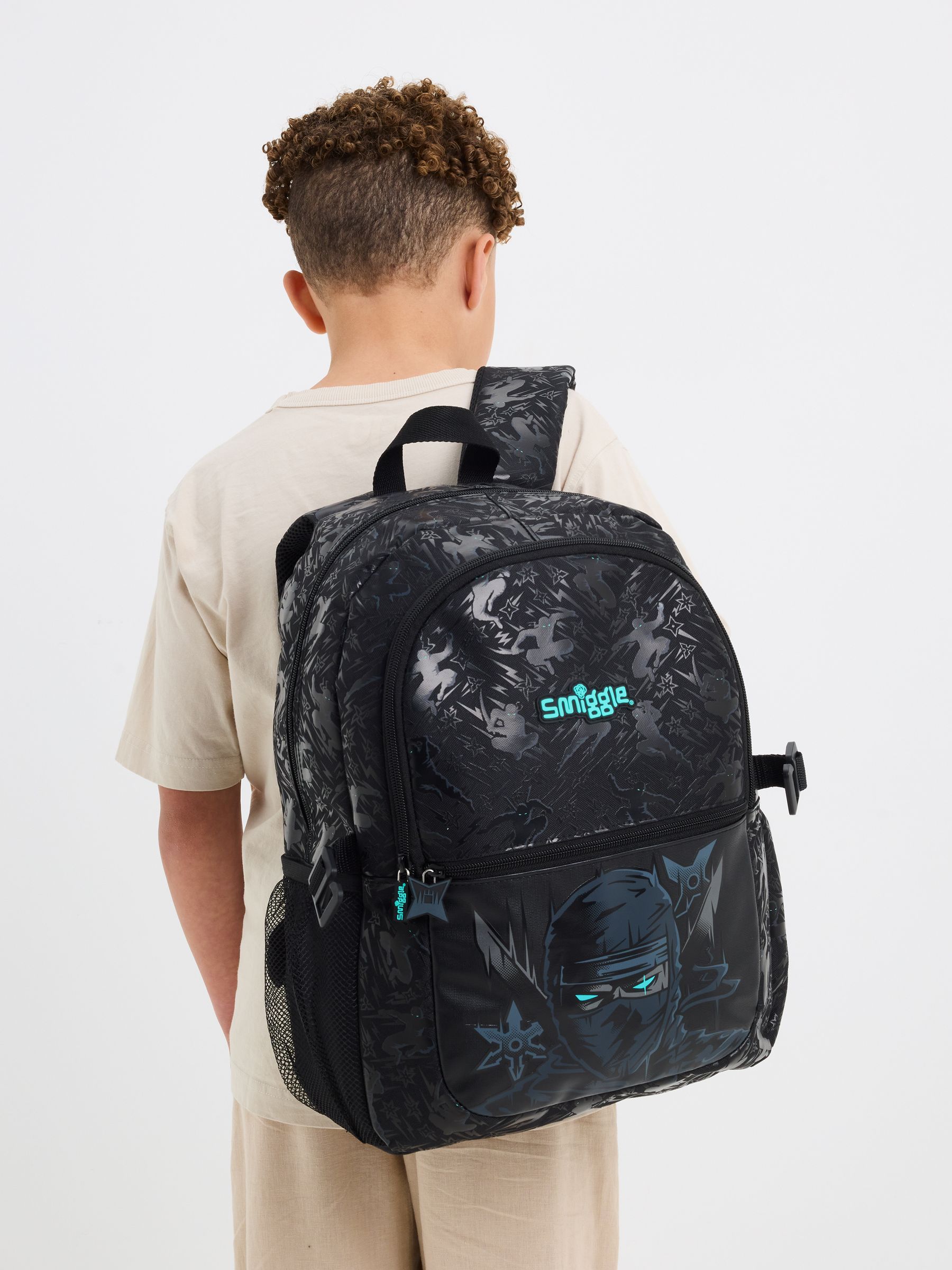 Buy Smiggle Black All Stars Classic Attach Backpack from Next Netherlands
