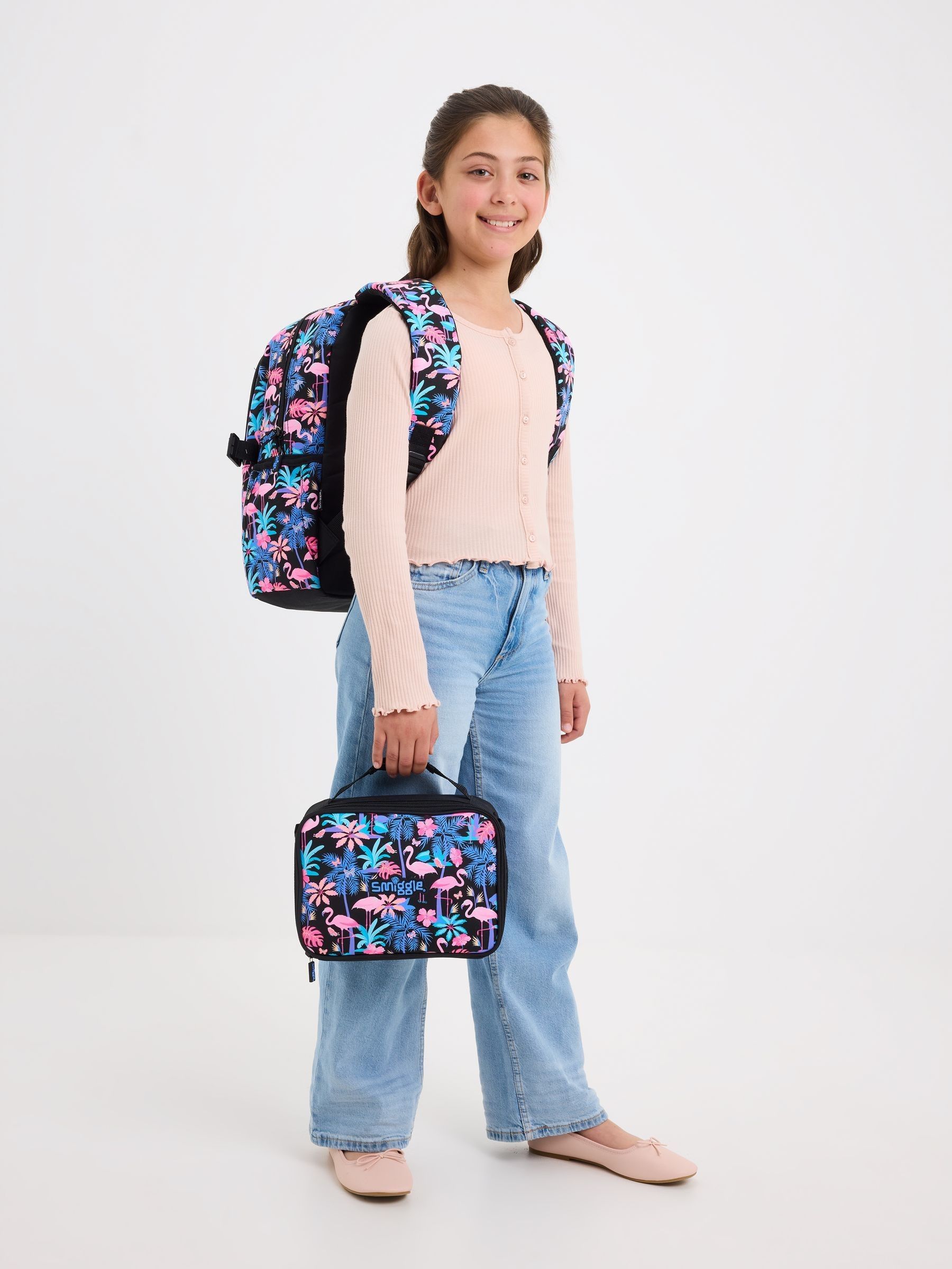 Buy Smiggle Black All Stars Oblong Attach Id Lunchbox from Next Denmark