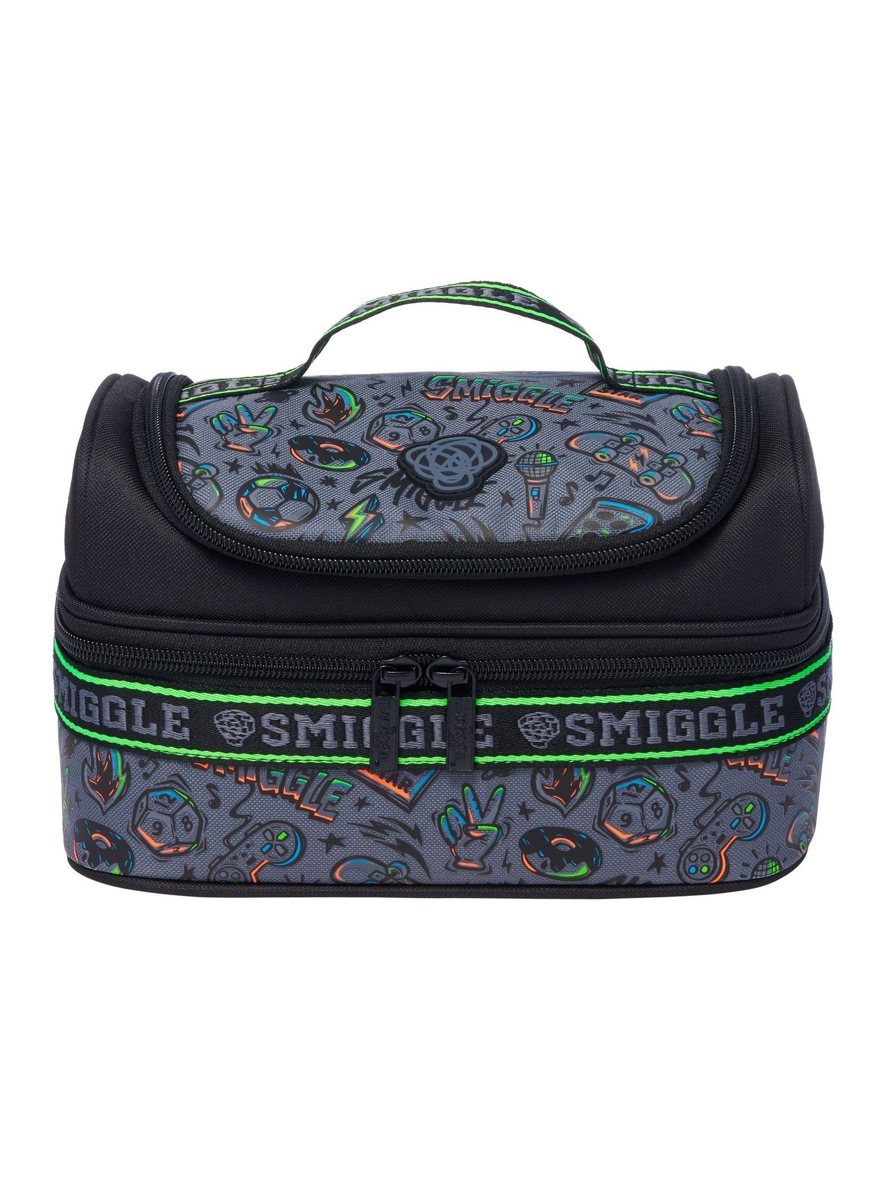 Buy Smiggle Black Smiggler Double Decker Lunchbox from the Next UK ...