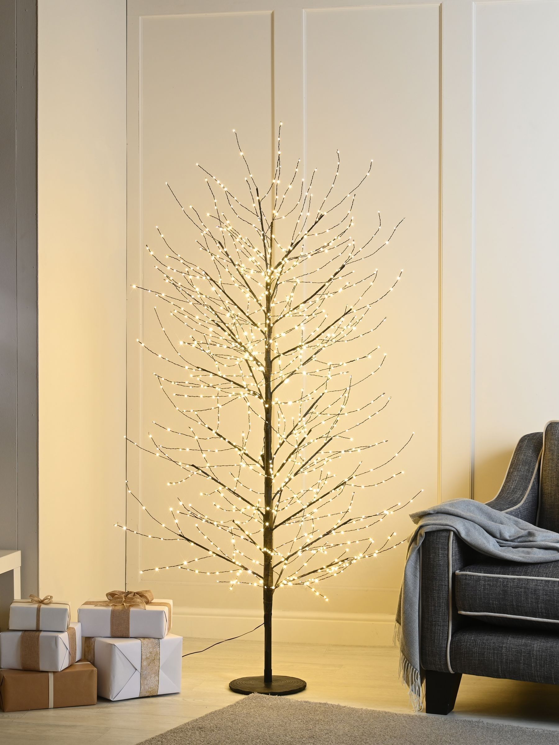 Buy Festive 120cm Pre Lit Microdot Branch Christmas Decoration from the ...