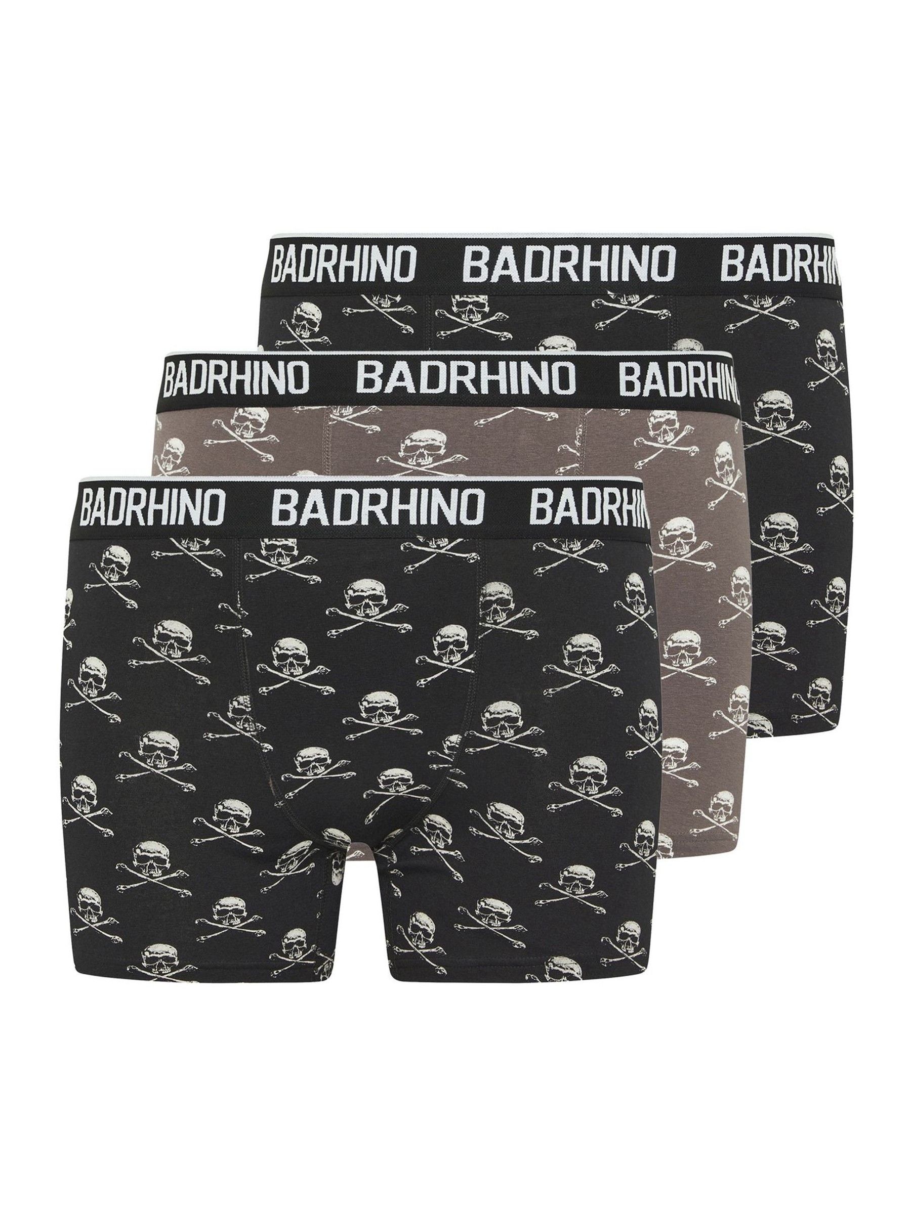 Buy BadRhino Big & Tall Black Boxers 3 Pack from Next New Zealand