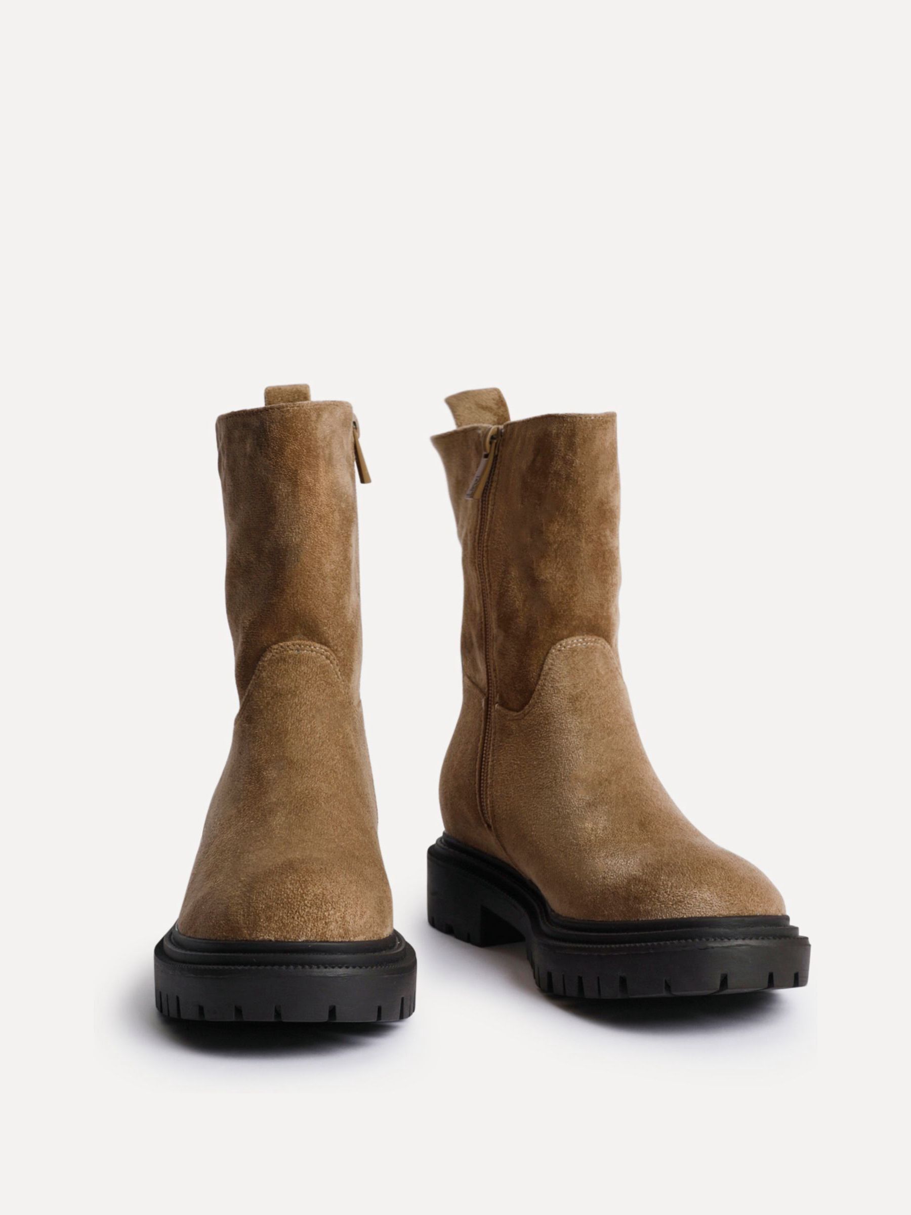 Buy Linzi Natural Bentley Ankle Boots With Chunky Sole from Next USA