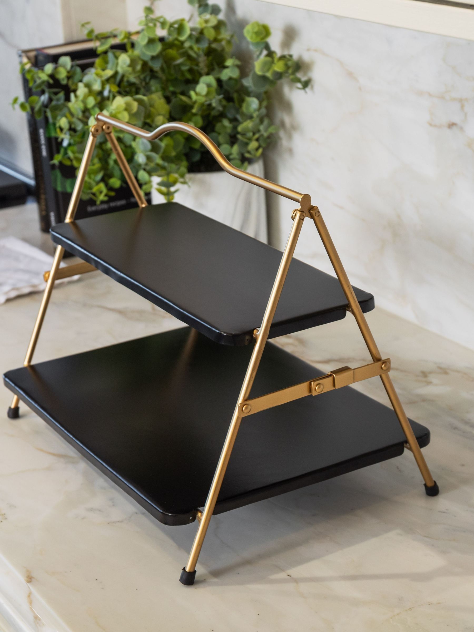 Buy Artesa Black Two Tier Serving Stand from the Next UK online shop