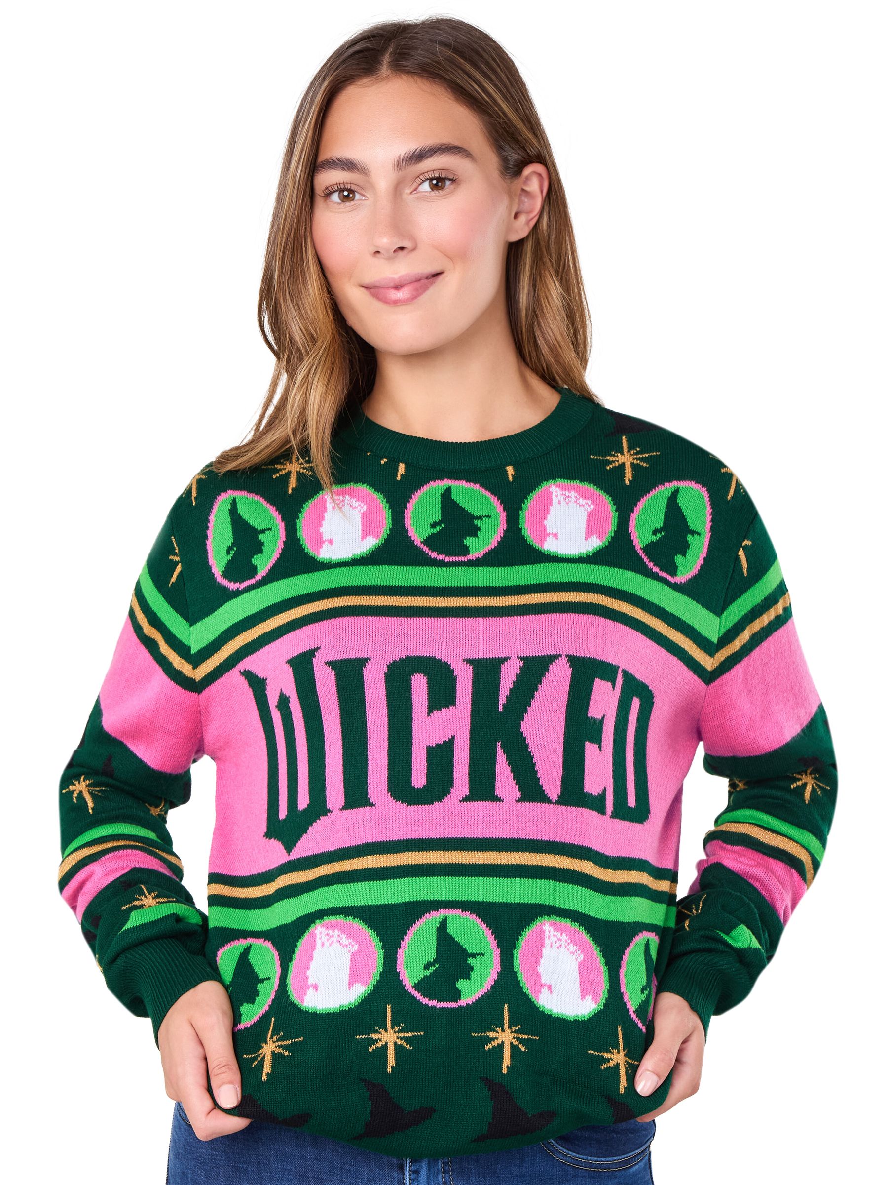 Buy Character Wicked Knitted Christmas Jumper from Next Netherlands