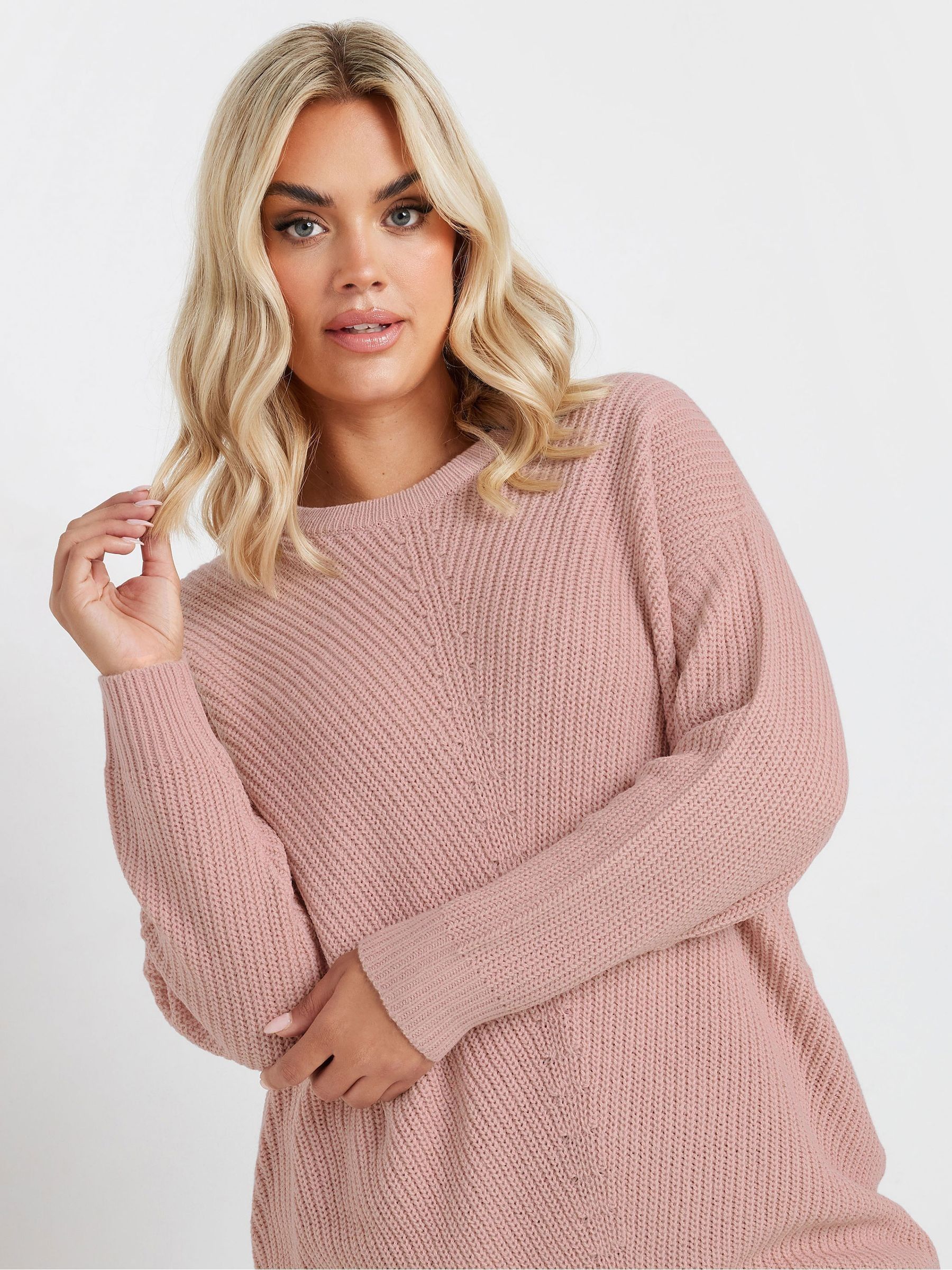 Buy Yours Curve Pink Essential Jumper from the Next UK online shop