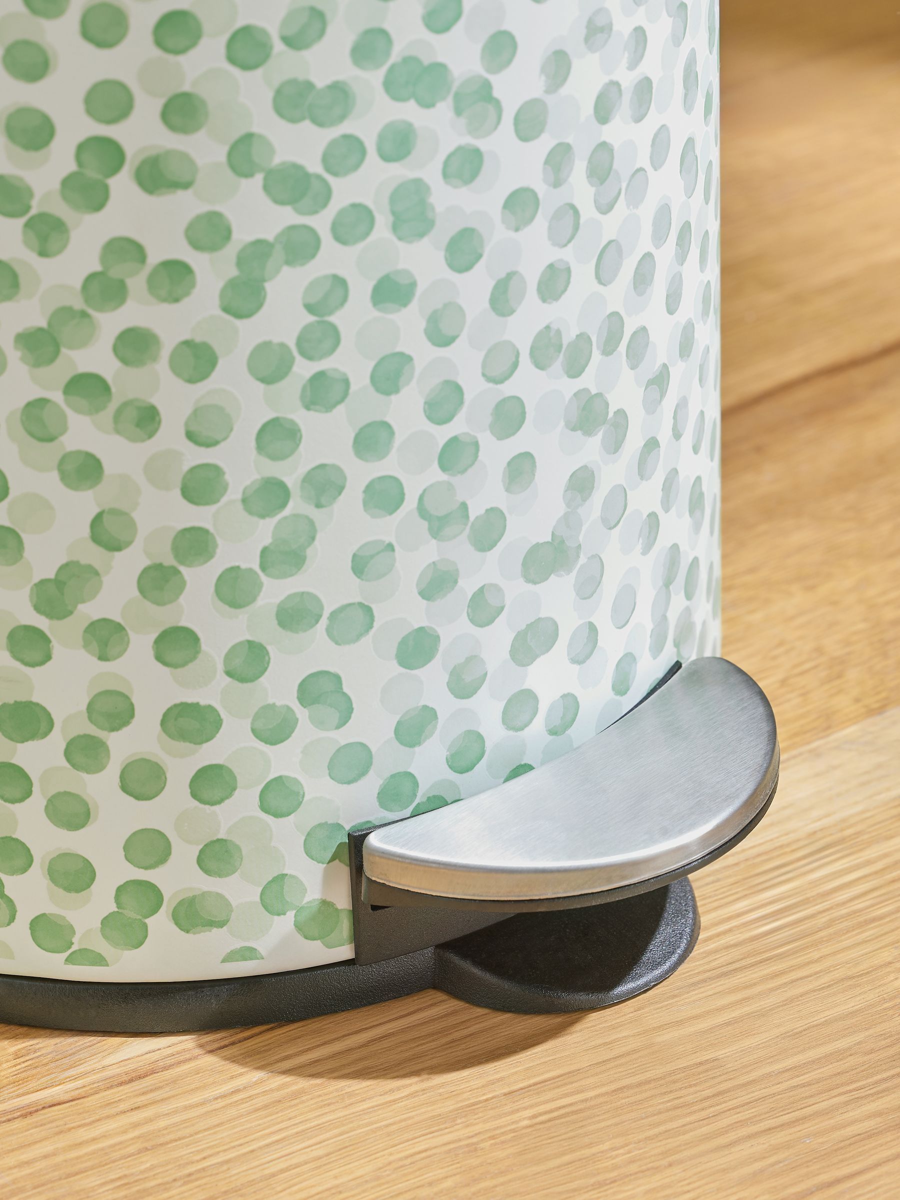 Buy Sage Green Spot Pattern 30L Round Bin from the Next UK online shop