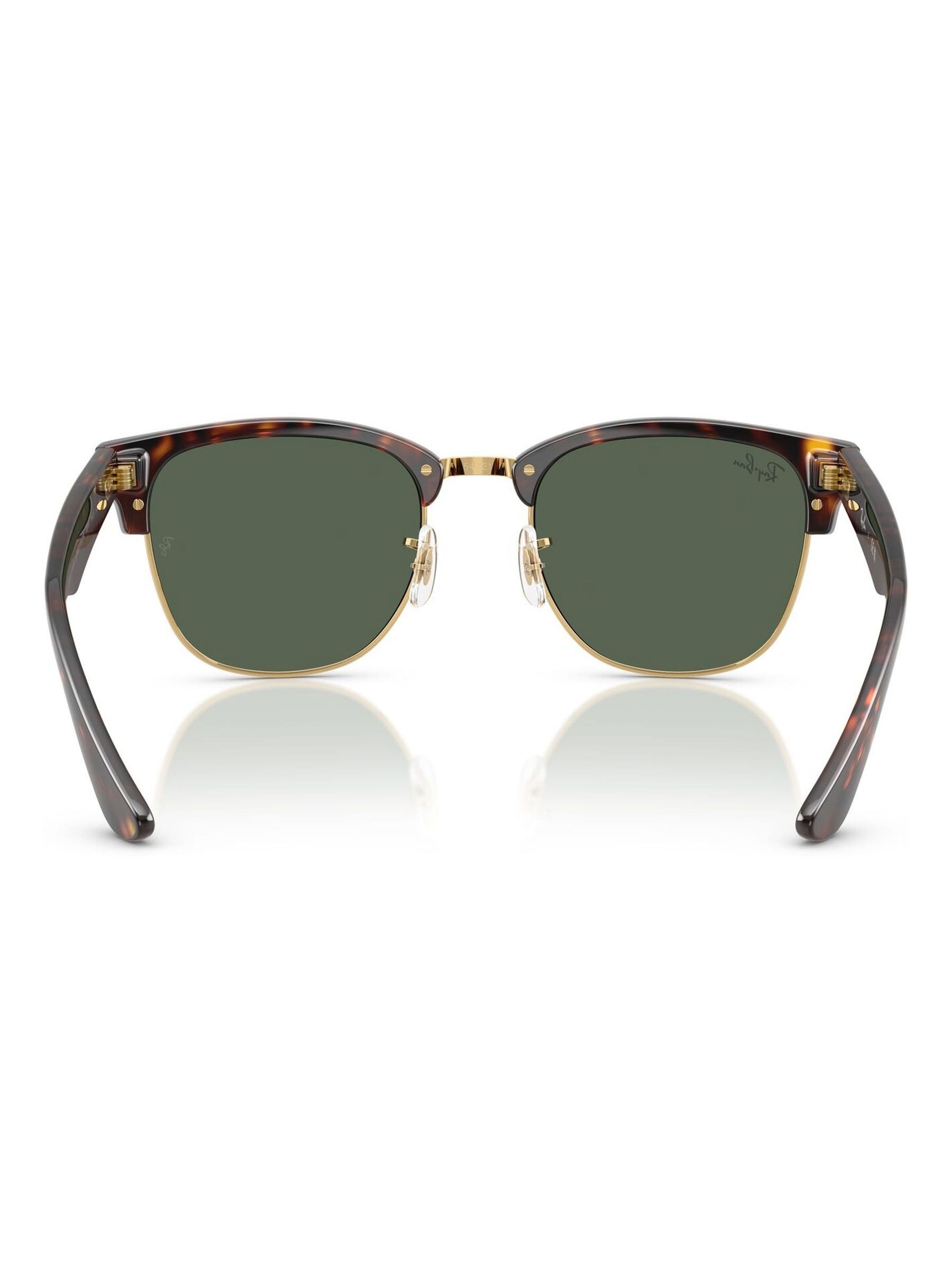 Buy Ray-Ban Brown Clubmaster Reverse Square Sunglasses from the Next UK ...