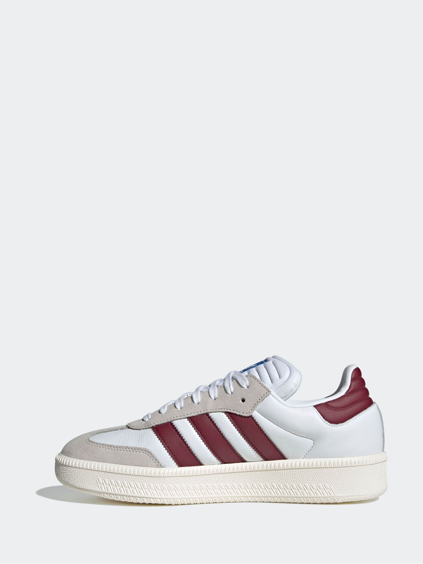 Buy adidas Originals White Chrome Samba XLG Trainers from the Next UK ...
