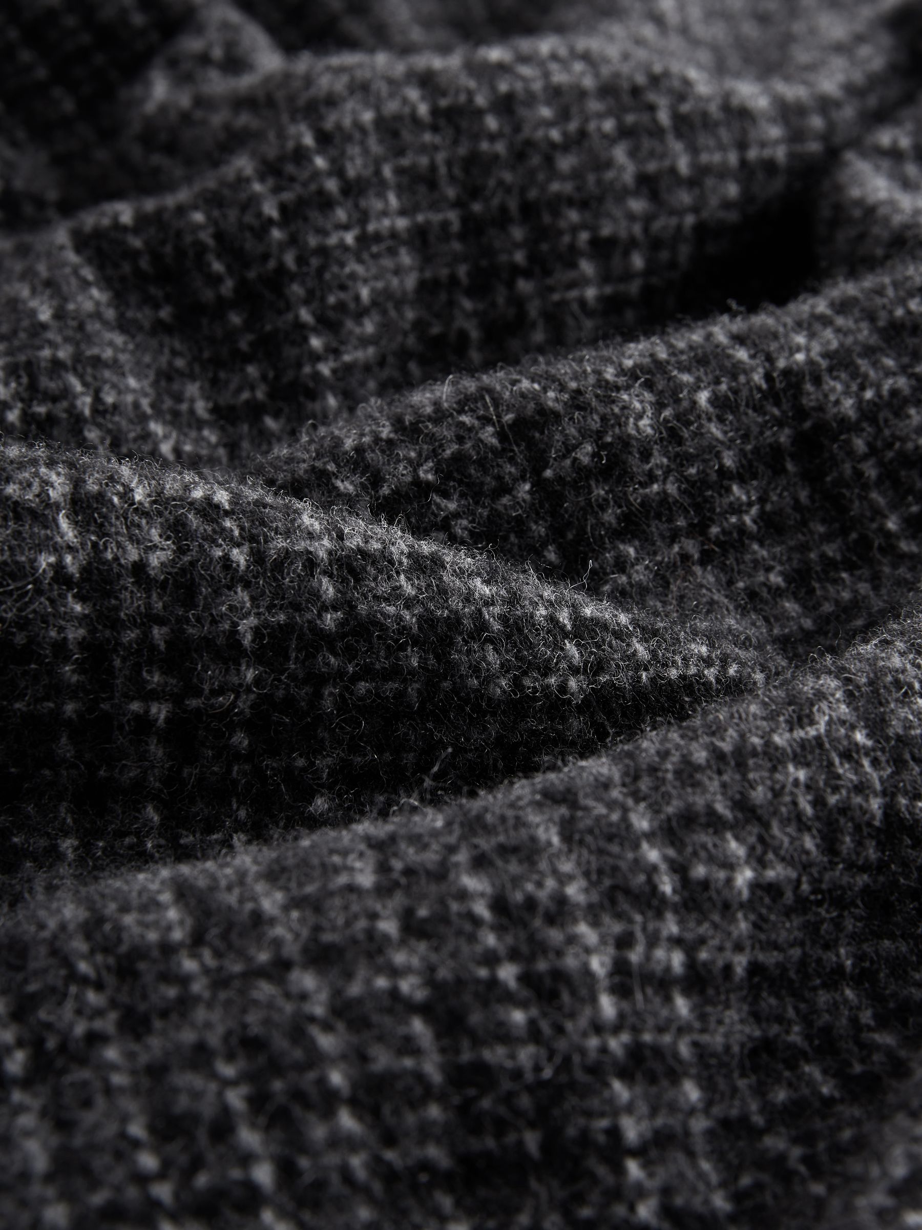 Buy Grey Check Smart Woven Scarf from Next Kuwait