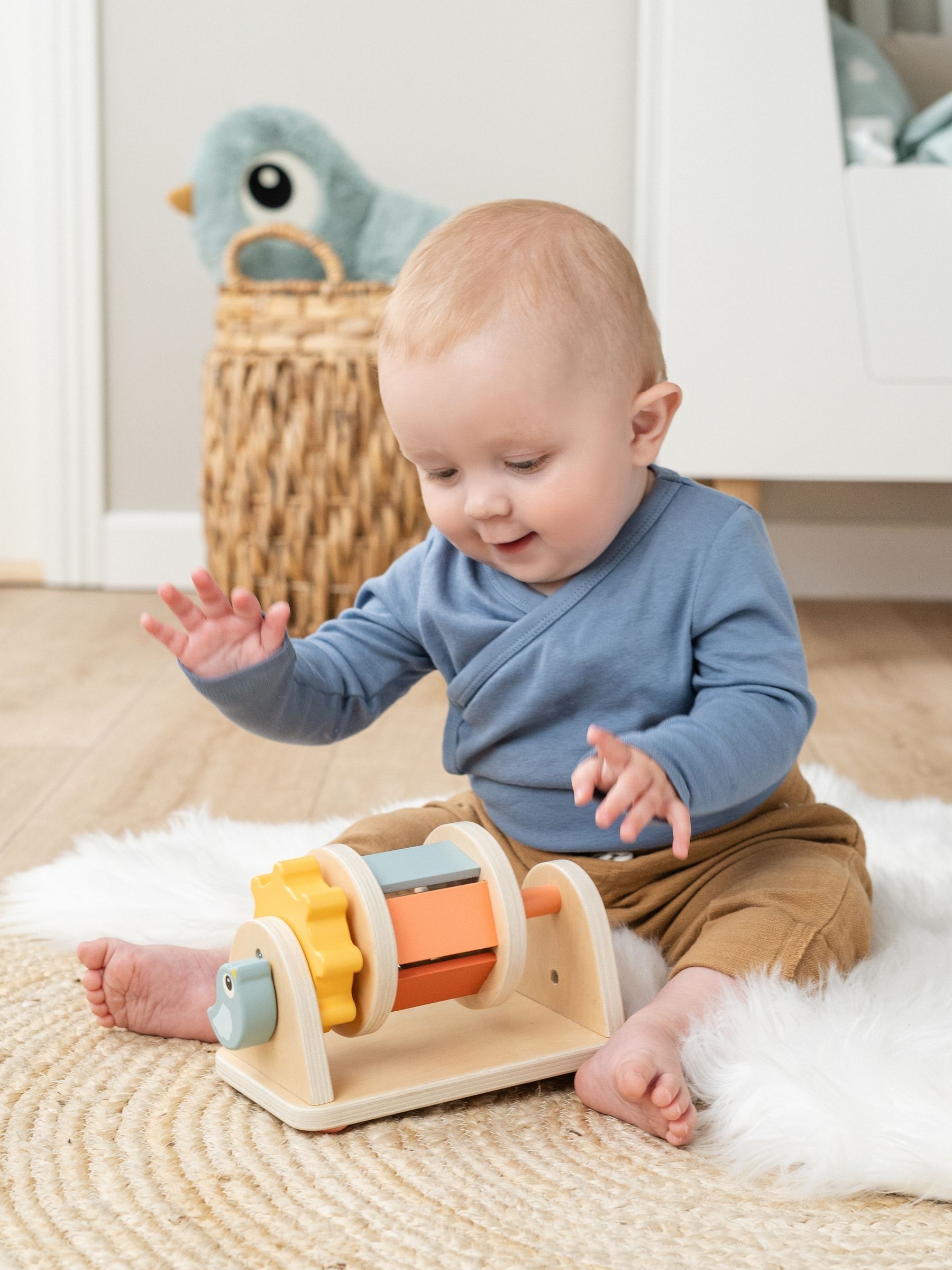 Buy Done by Deer Yellow Spinner Activity Birdie Toy from the Next UK ...