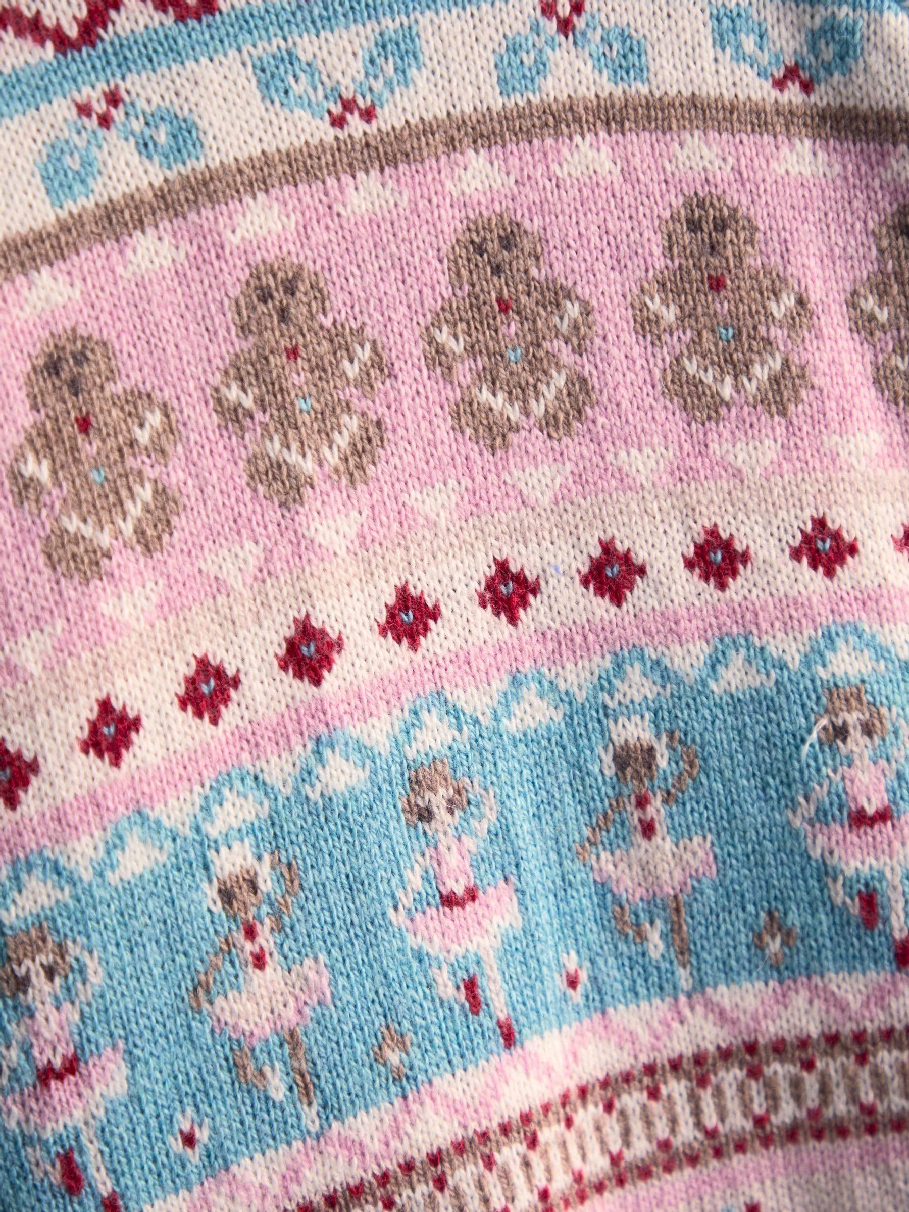 Buy JoJo Maman Bébé Dusky Pink Multi Ballerina & Gingerbread Fairisle ...