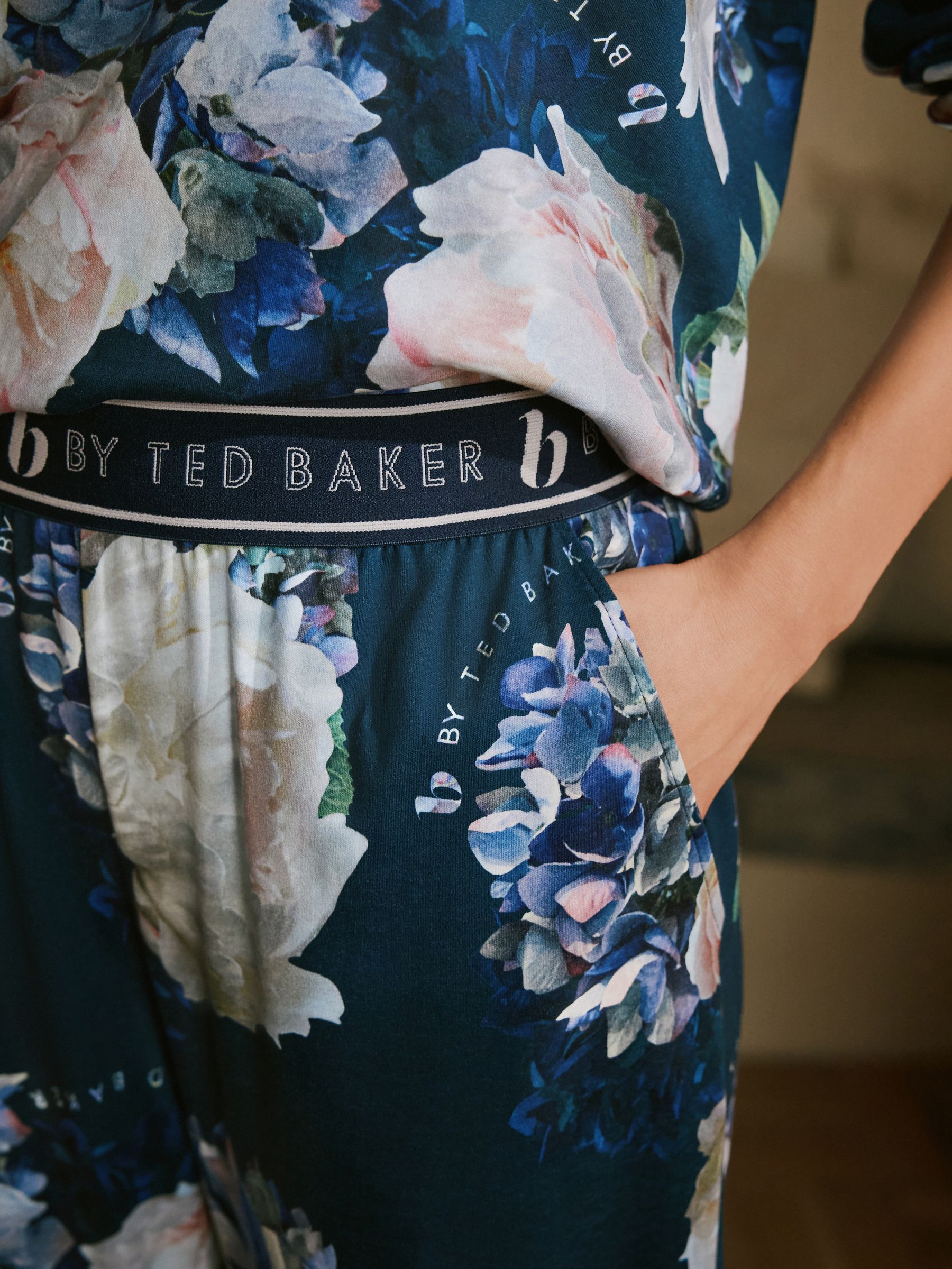 Buy B by Ted Baker Blue Floral Twosie Pyjamas from the Next UK online shop