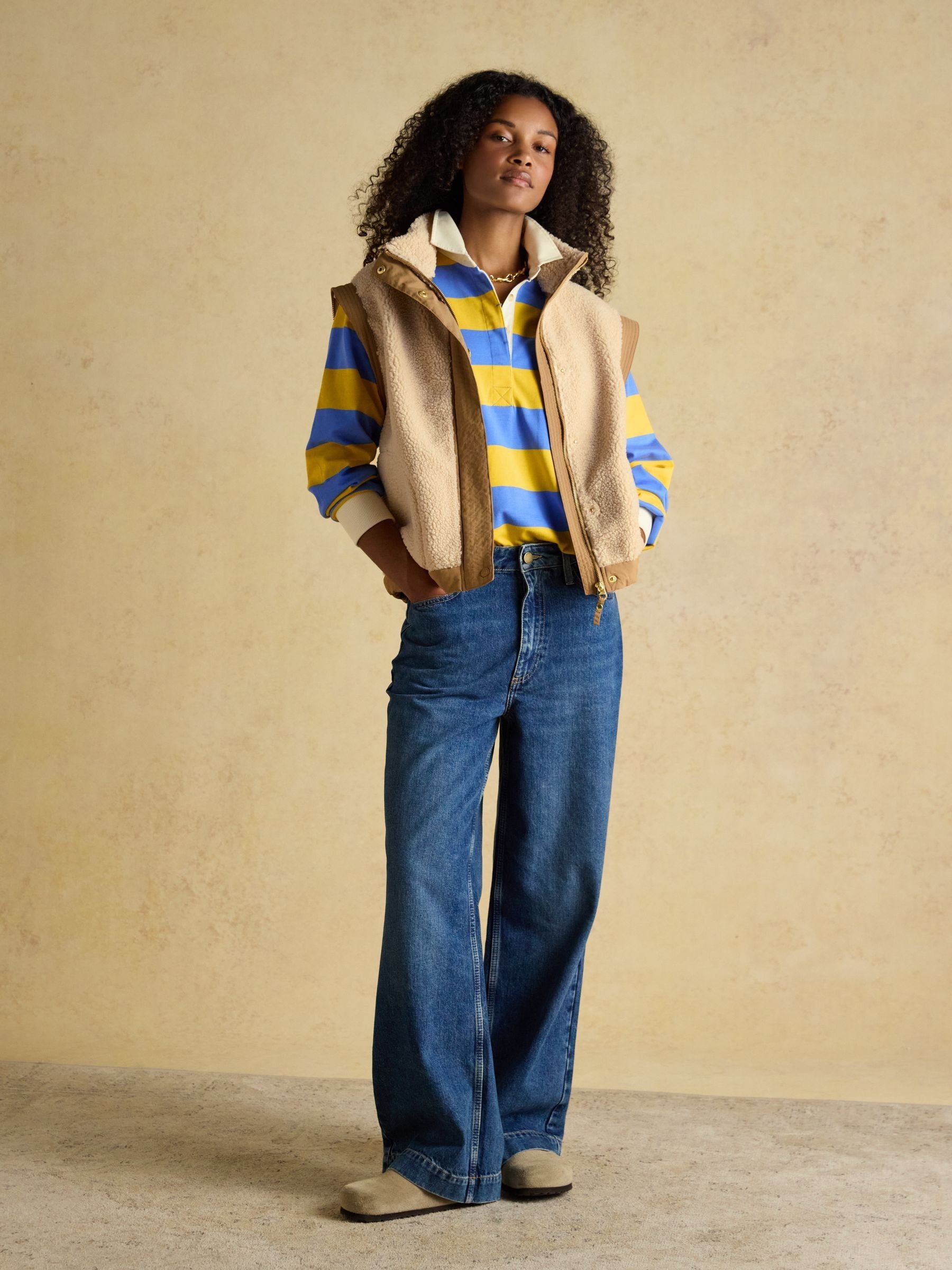 Buy Joules Cream 2 in 1 Borg Full Zip Fleece Jacket from Next South Africa