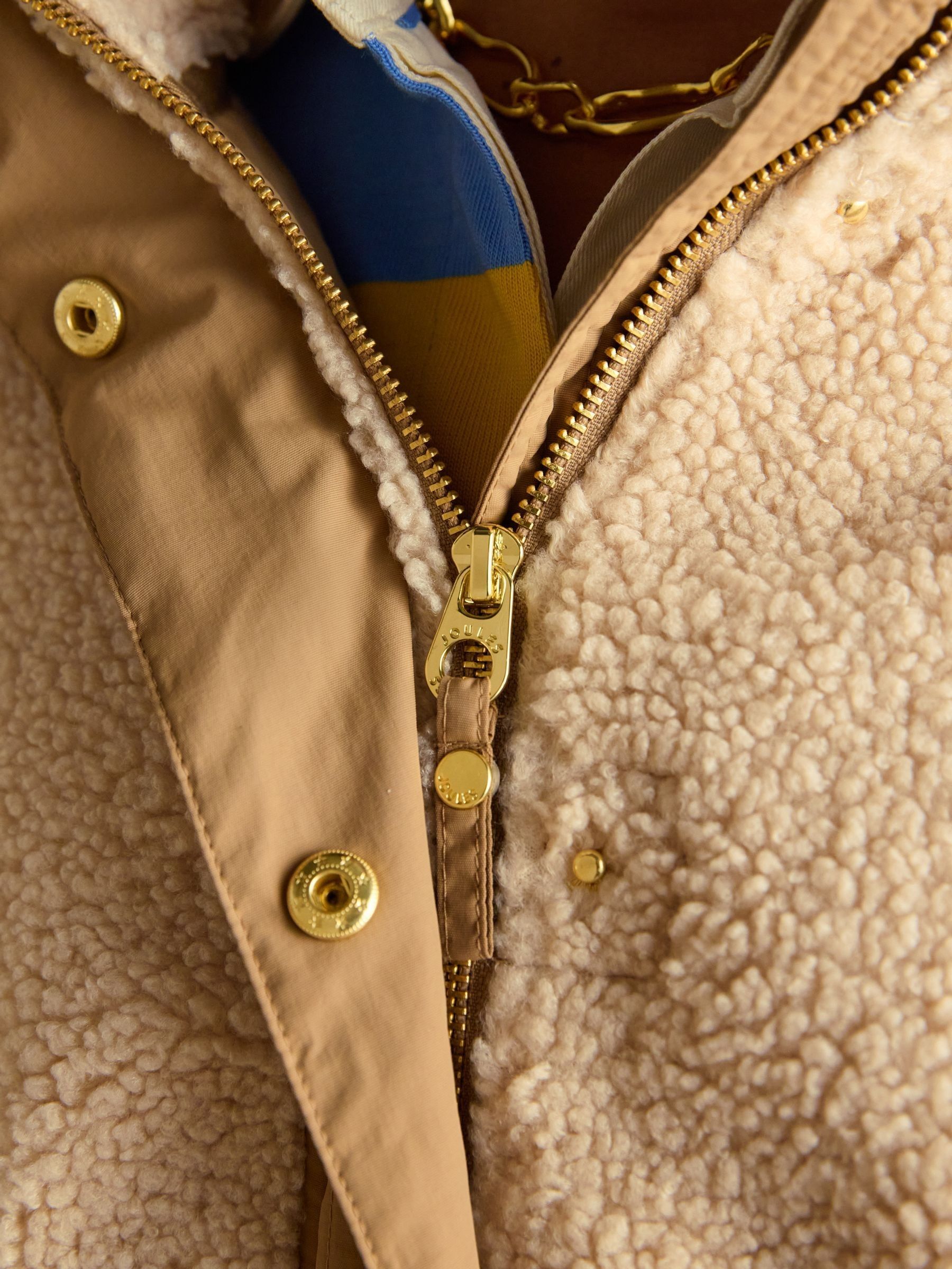 Buy Joules Cream 2 in 1 Borg Full Zip Fleece Jacket from Next South Africa