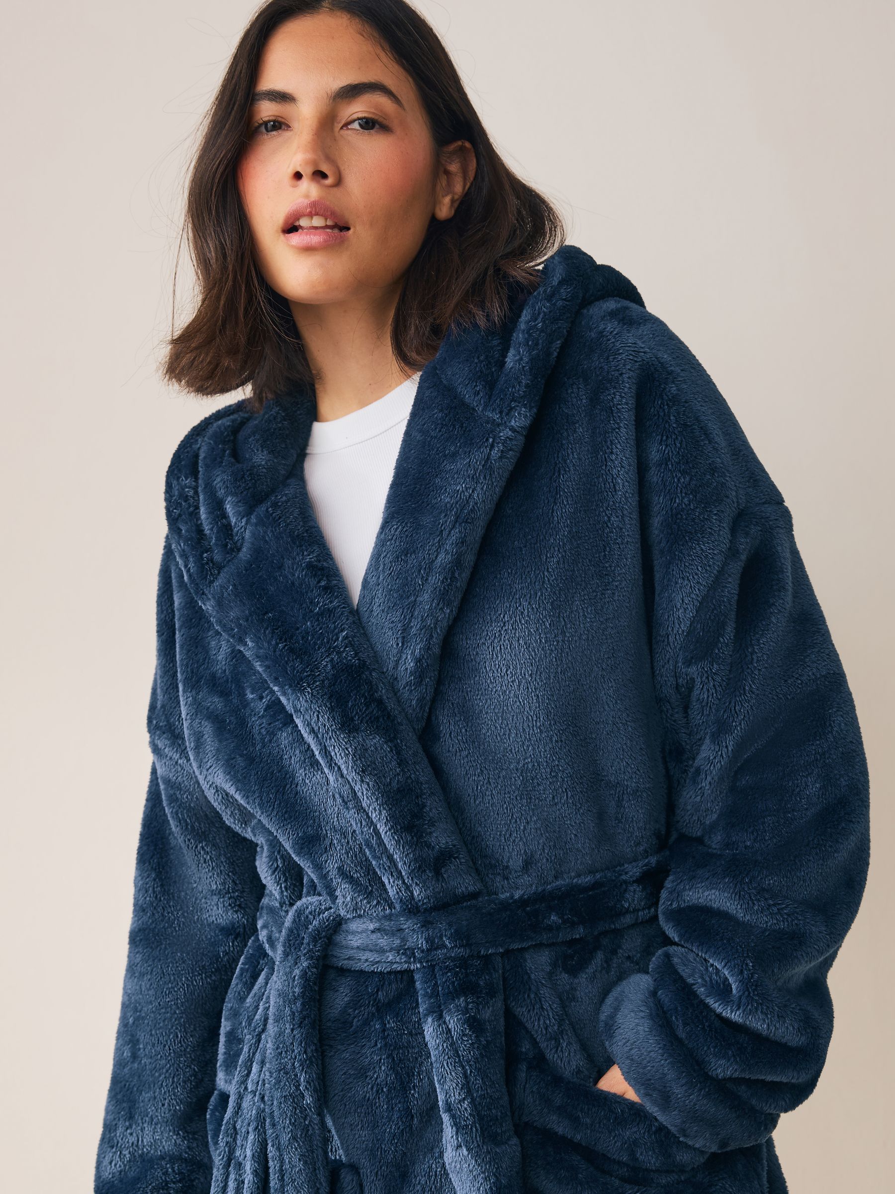 Buy Navy Snow Dressing Gown from Next Ireland