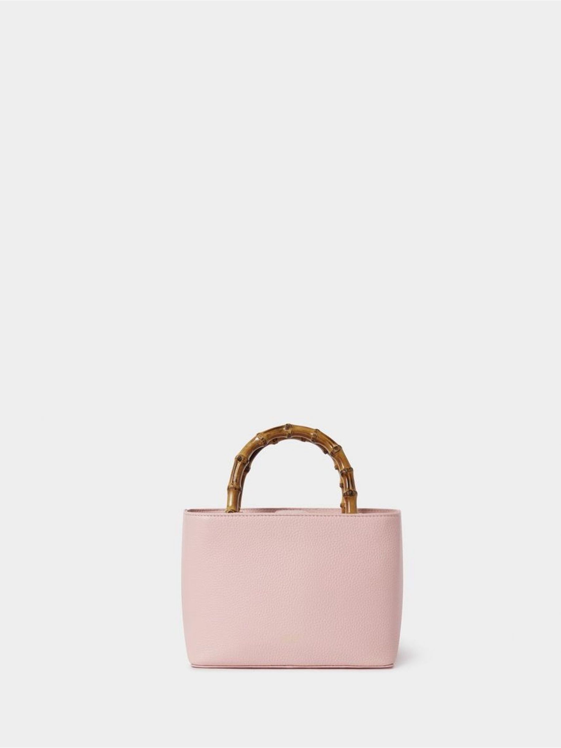 Buy Osprey London Pink Nappa Leather Mini Clio Grab Bag from the Next ...
