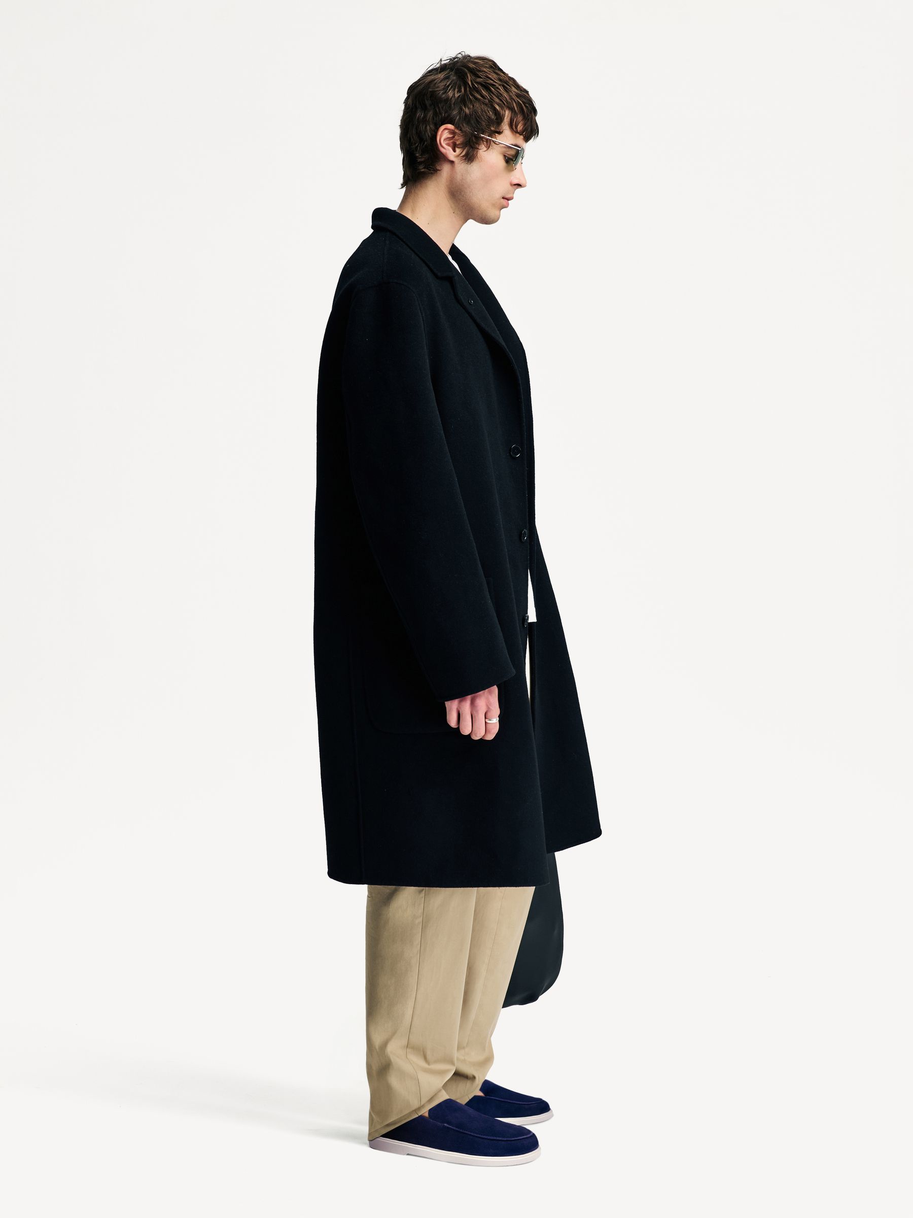 Buy Oliver Spencer Oliver Spencer Fishtail Ashdown Brown Trousers from ...