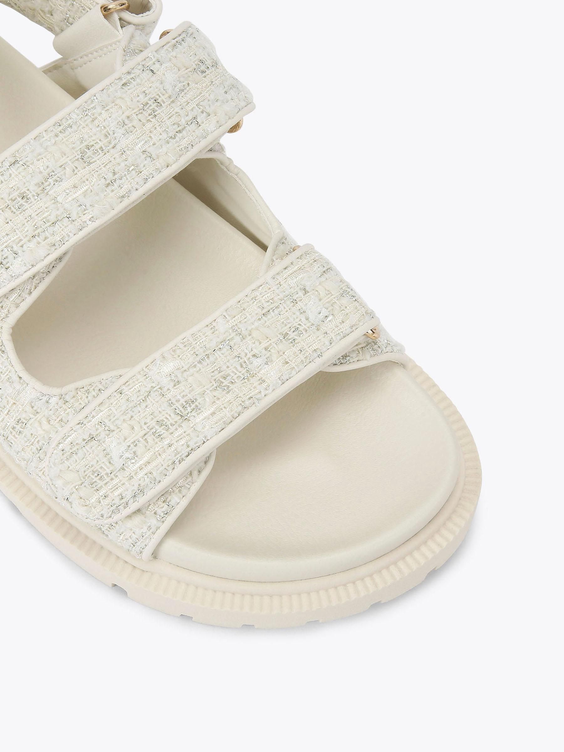 Buy Carvela Cream Chrome Rosa Sandals from the Next UK online shop