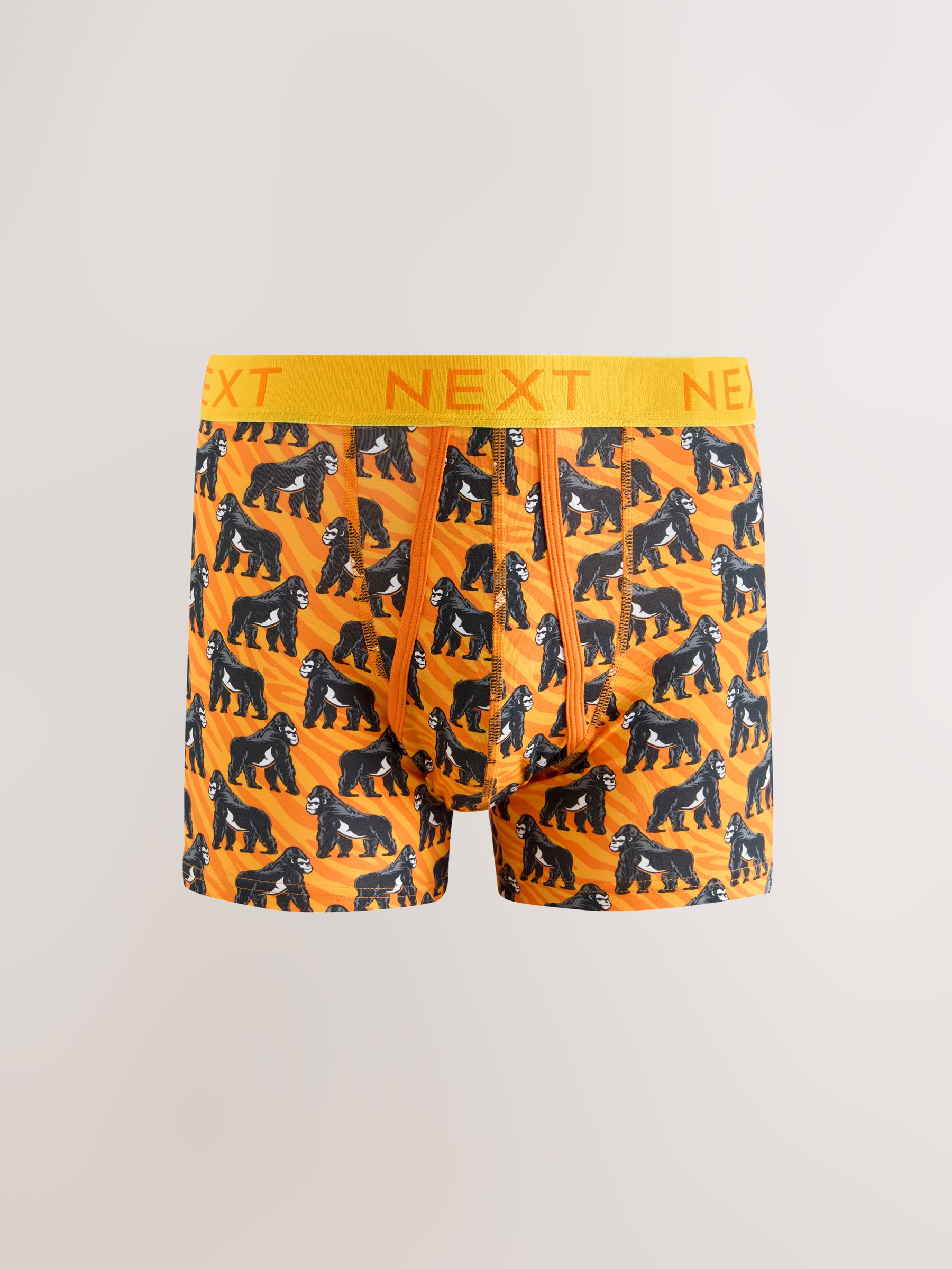 Buy Bright Pink/Blue Animals Pattern A-Front Boxers 5 Pack from the ...