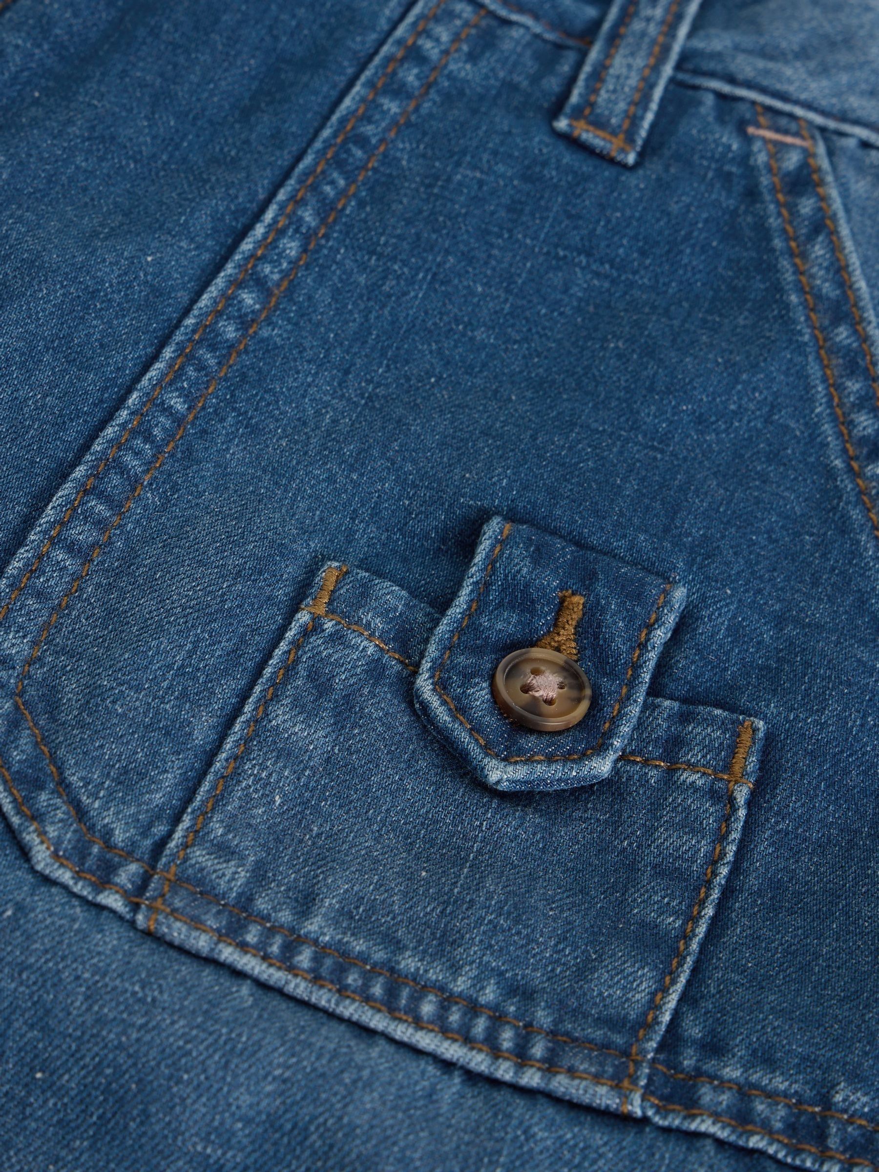 Buy White Stuff Blue Mollie Combat Denim Shorts from the Next UK online ...
