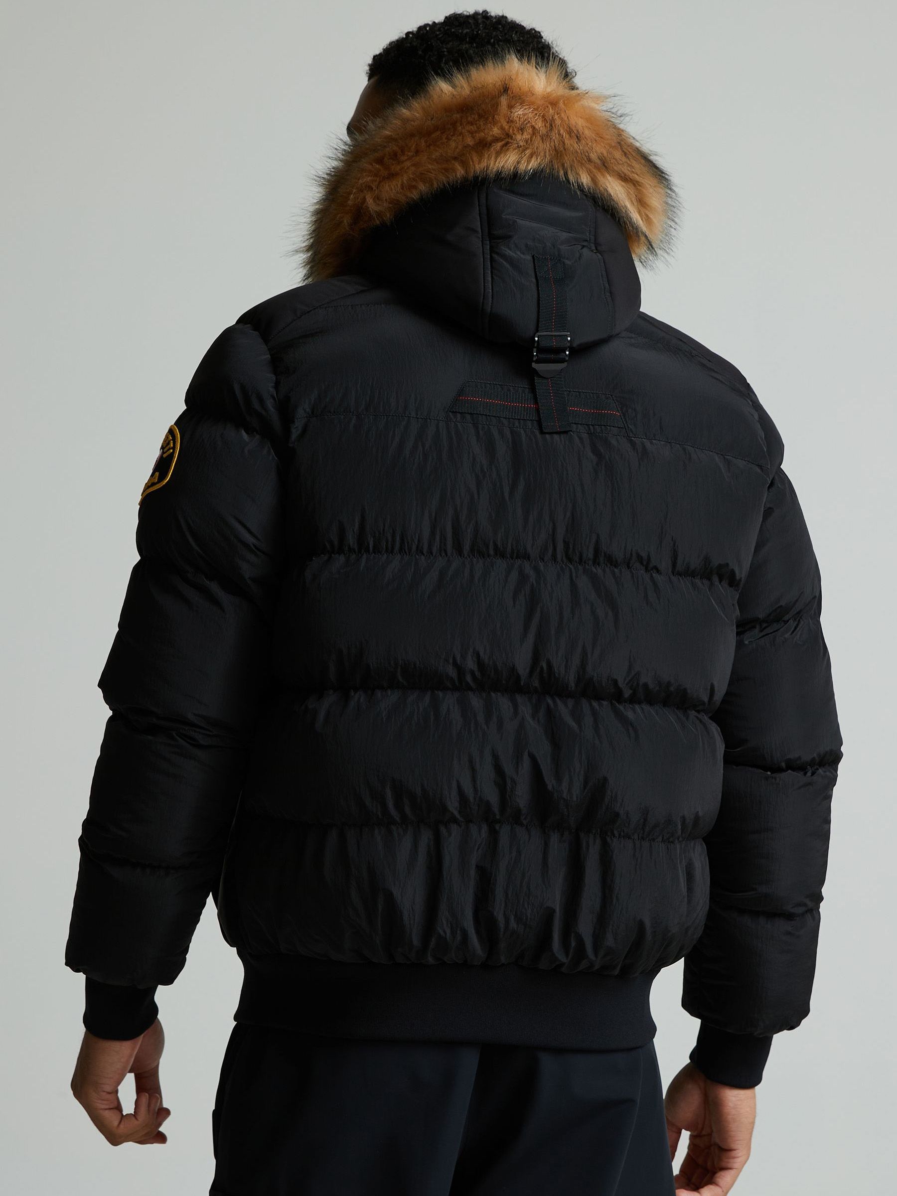 Buy Zavetti Canada Deratti Bomber Parka Black Jacket from Next South Africa