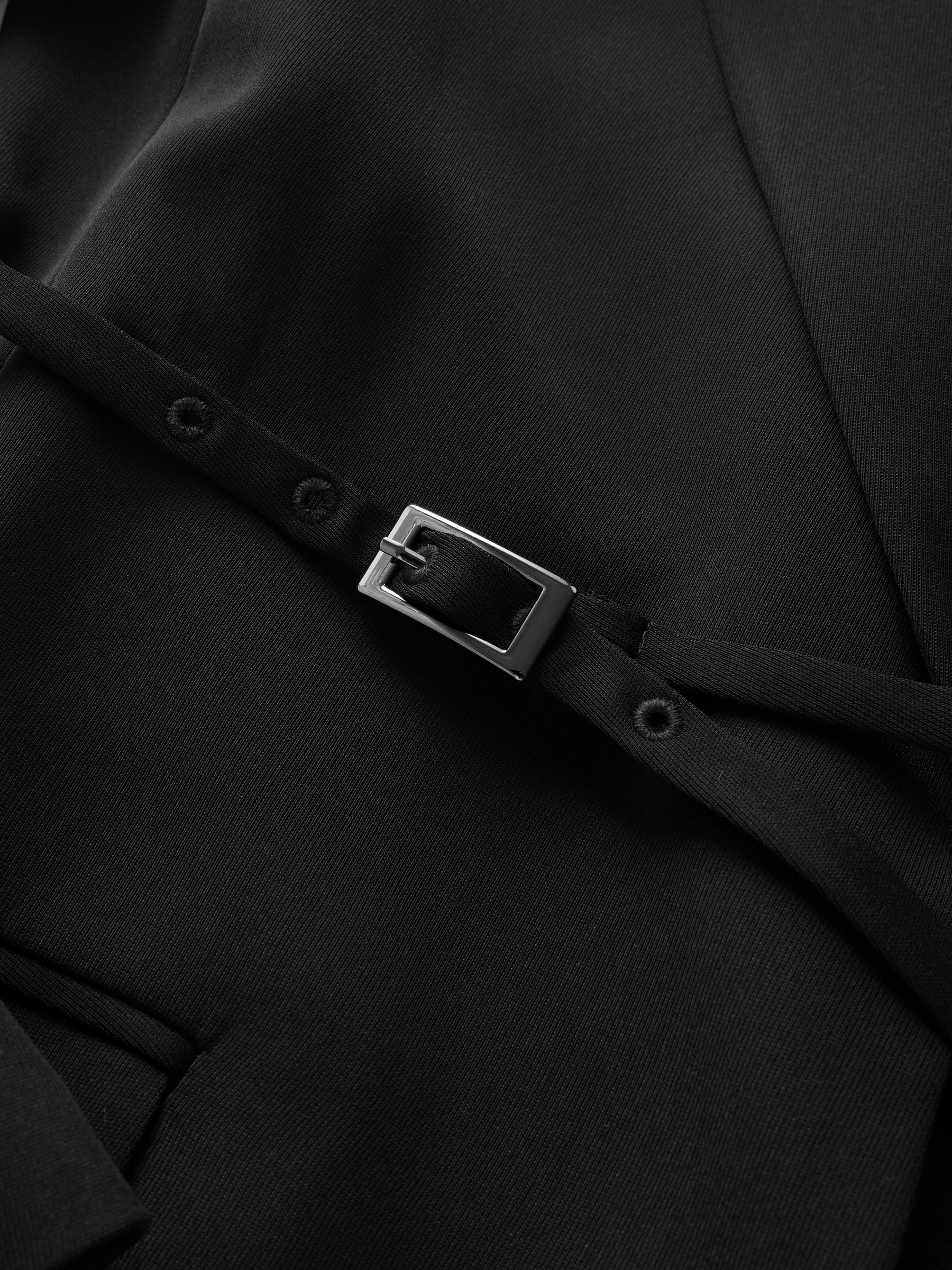 Buy Black Single Breasted Skinny Belt Blazer from the Next UK online shop