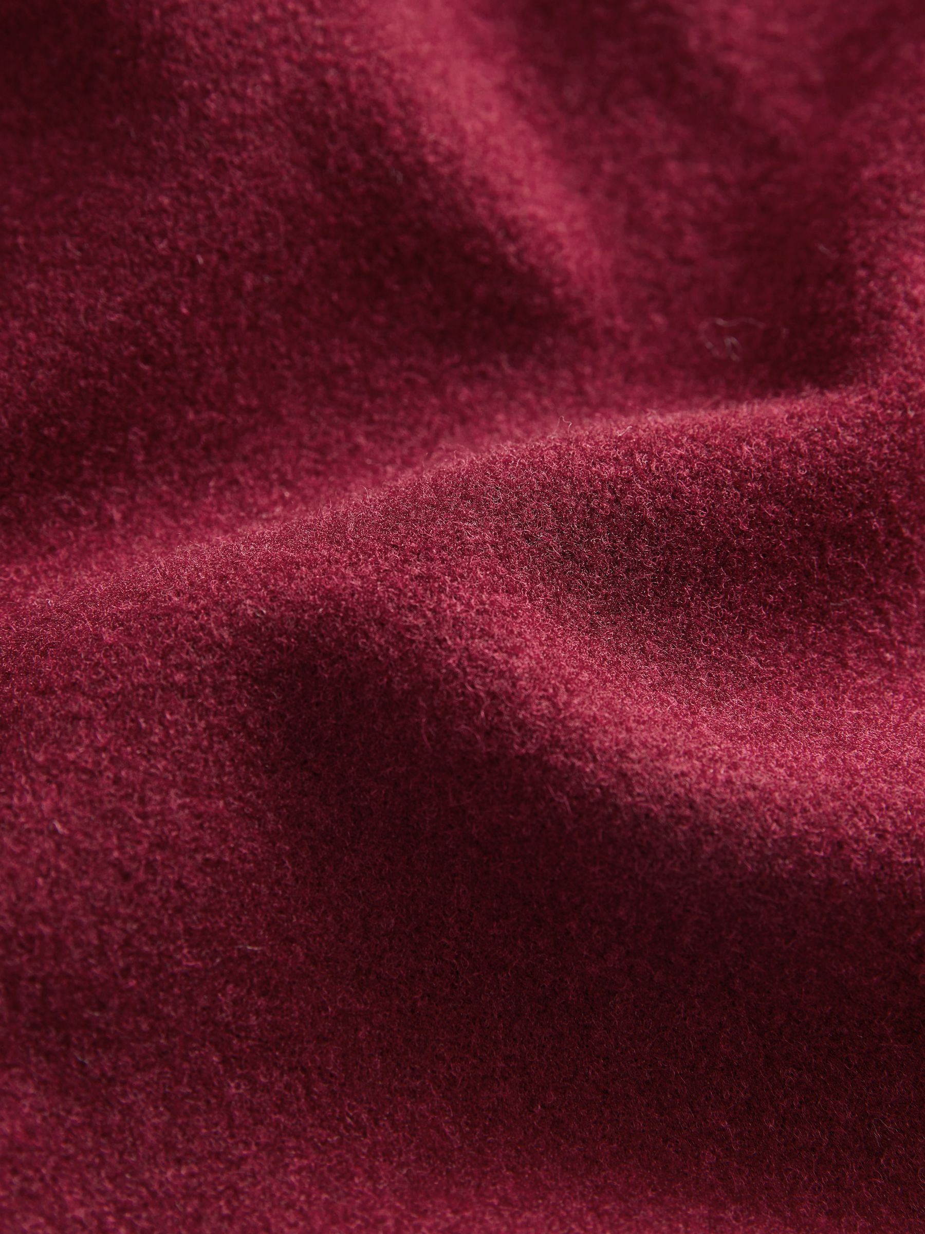 Buy Burgundy Red Brushed Collared Jacket from the Next UK online shop