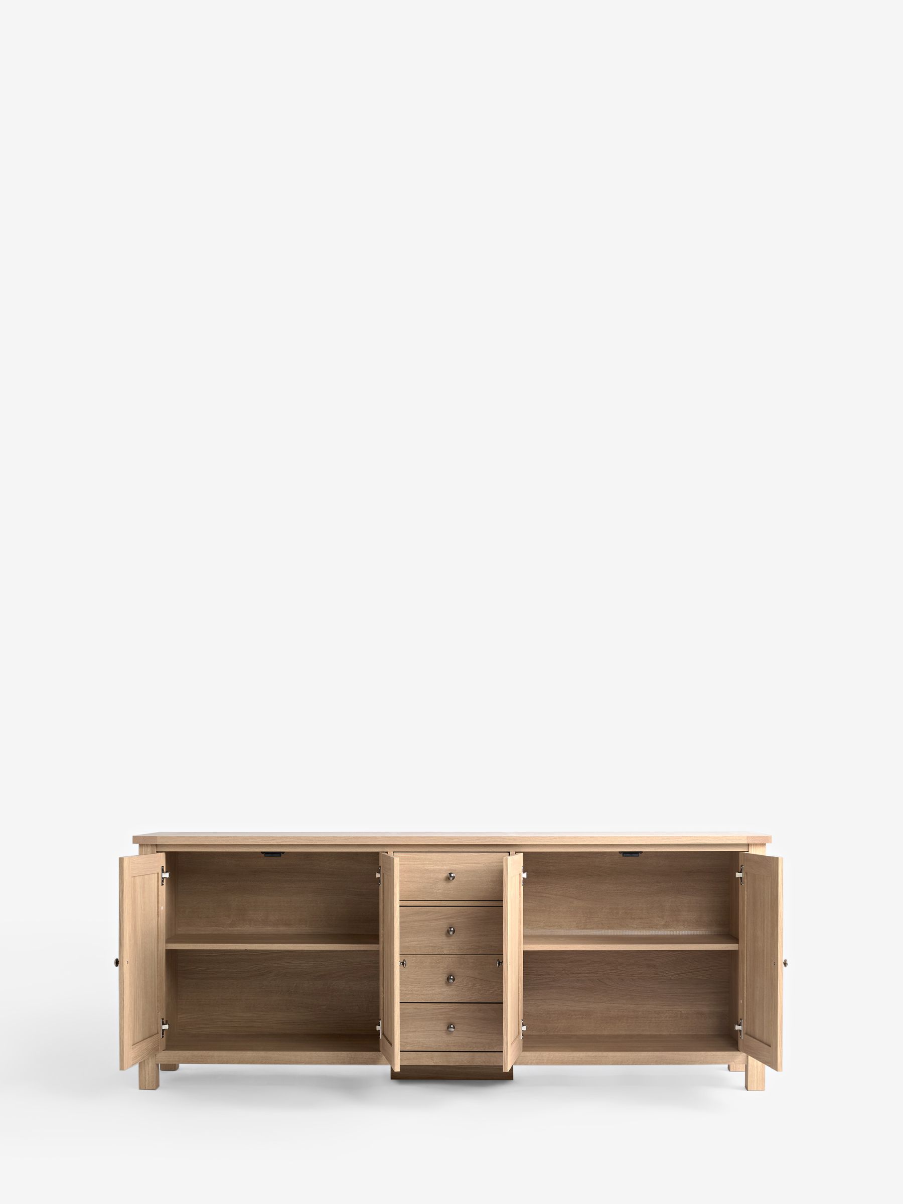 Buy Natural Malvern Oak Effect Extra Large Sideboard from the Next UK ...