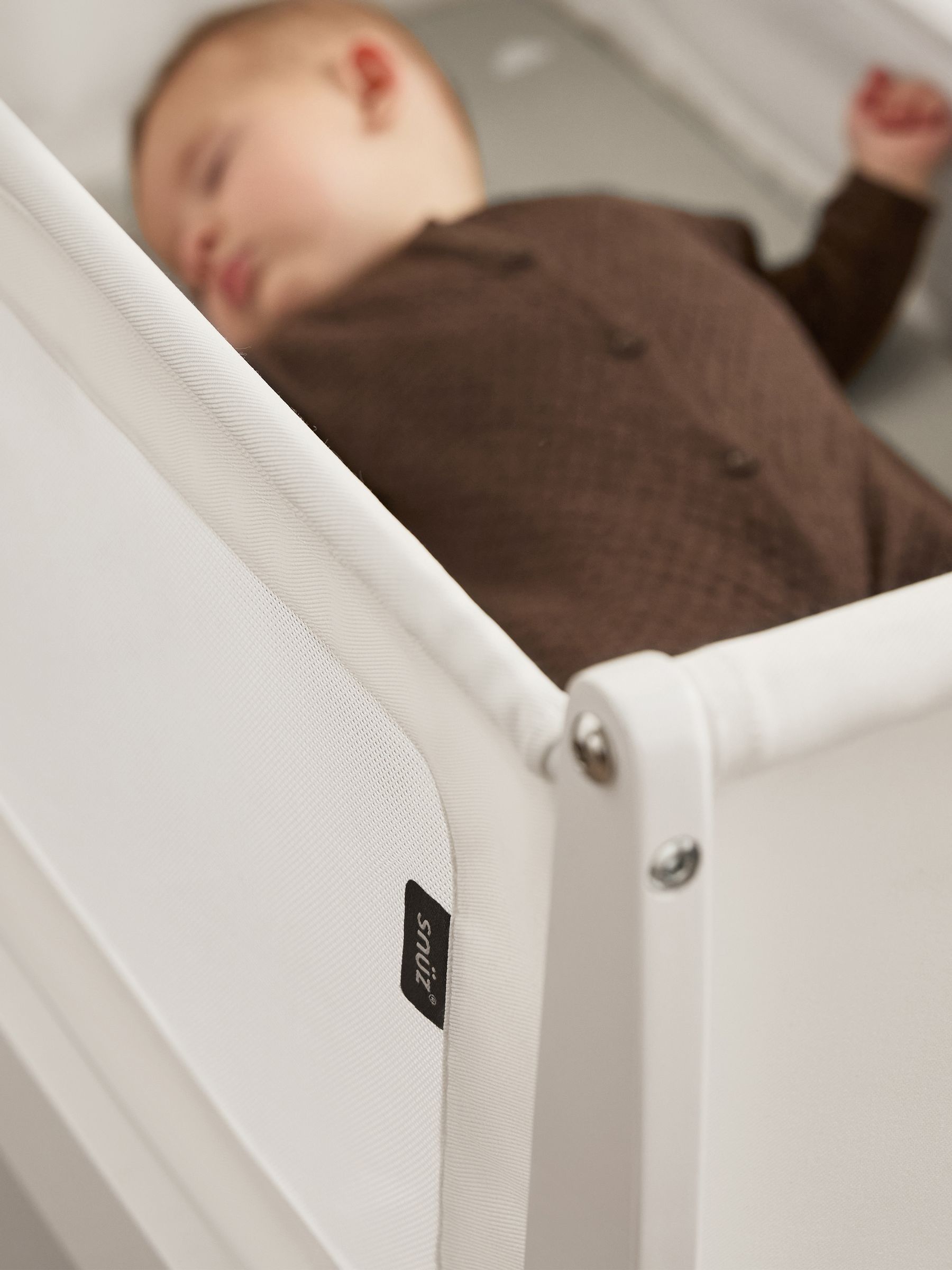 Buy Snuz White Pod 5 Bedside Crib from the Next UK online shop