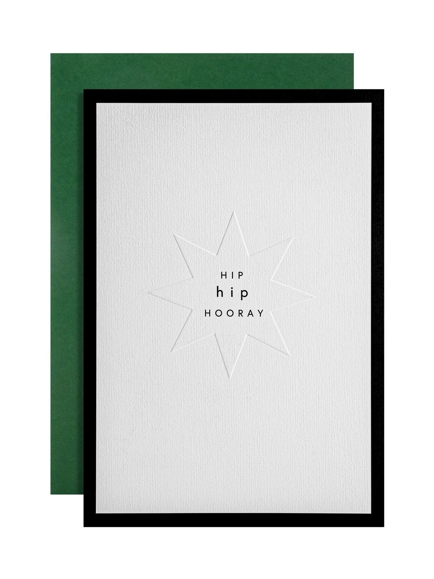 Buy Hallmark Black White Gold Premium Birthday Card - Memento Luxe from ...