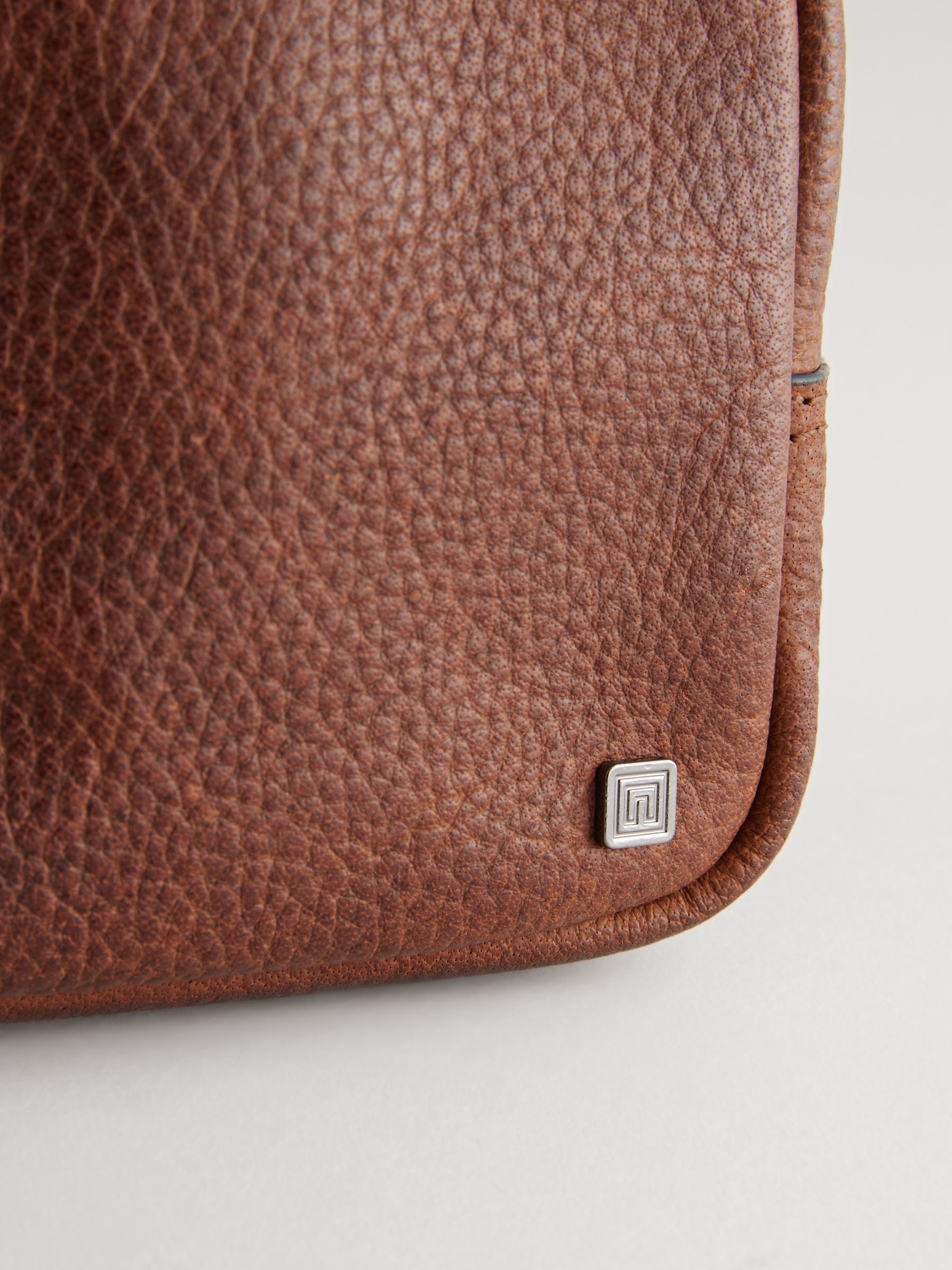 Buy Brown - Leather Washbag from Next Bulgaria