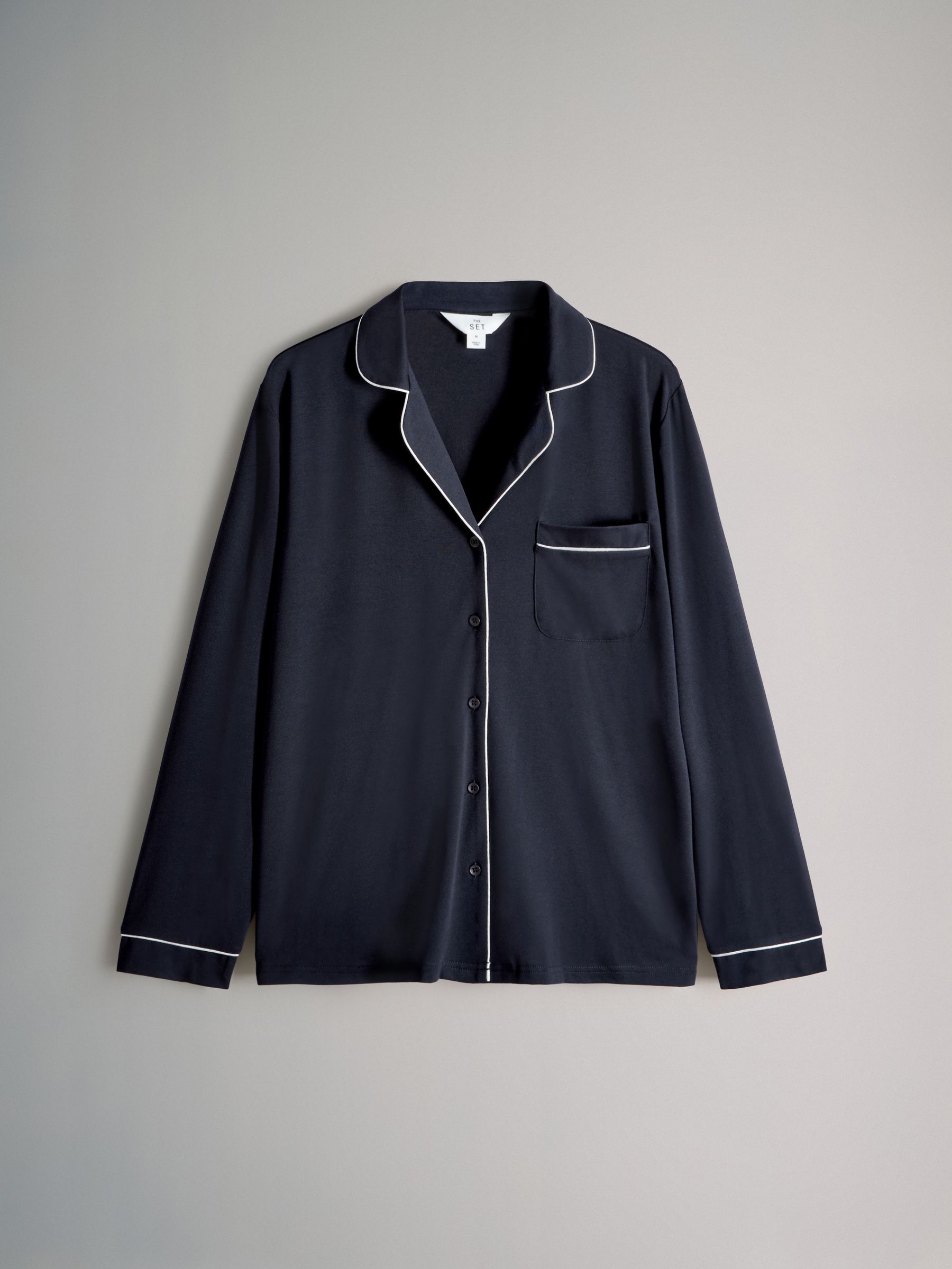 Buy The Set 2 Pack Viscose Blend Dressing Gown and Button Through Long ...