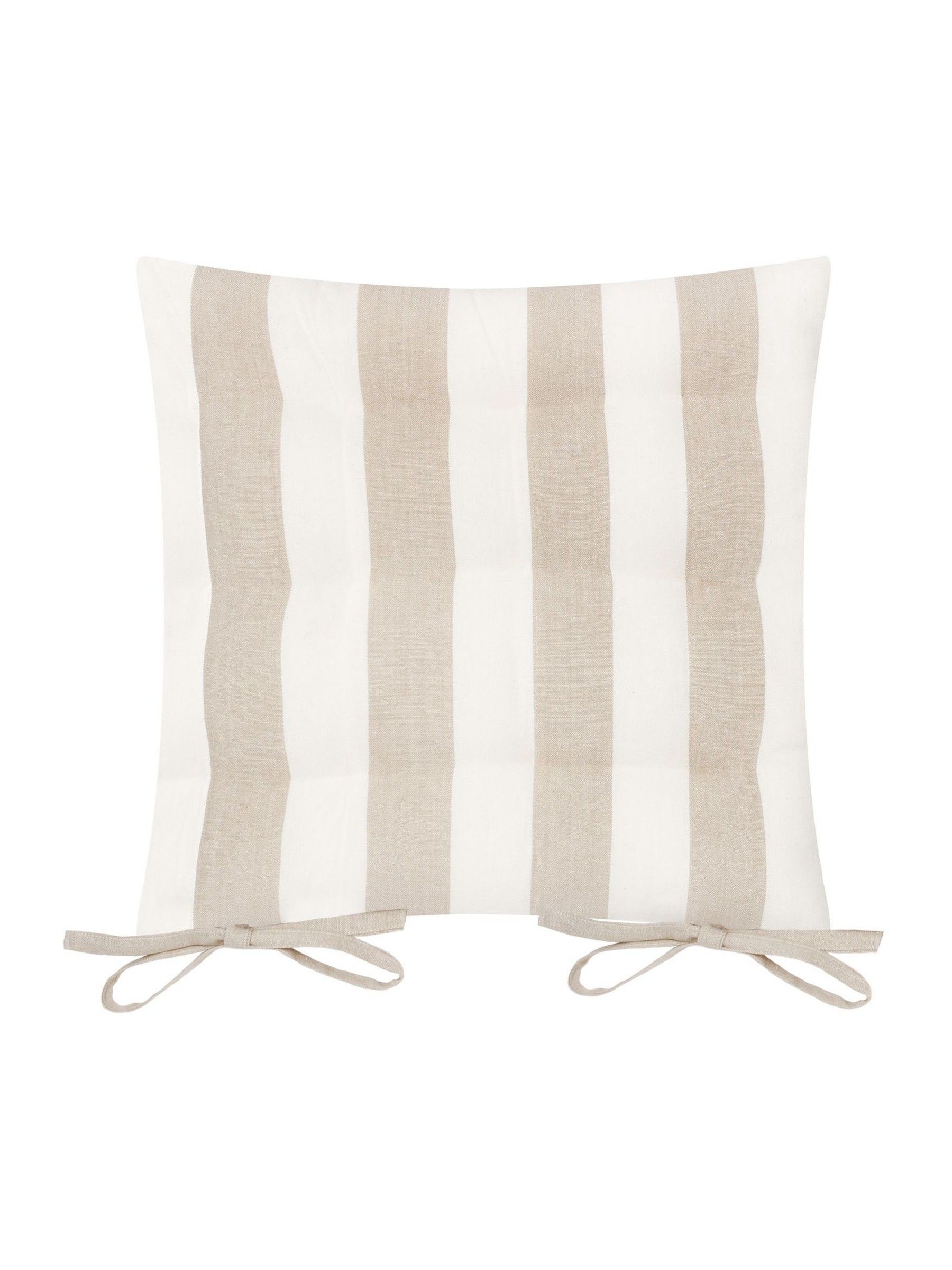 Buy Yard 2 Pack Natural Hayle Striped Cotton Seat Pads from the Next UK ...