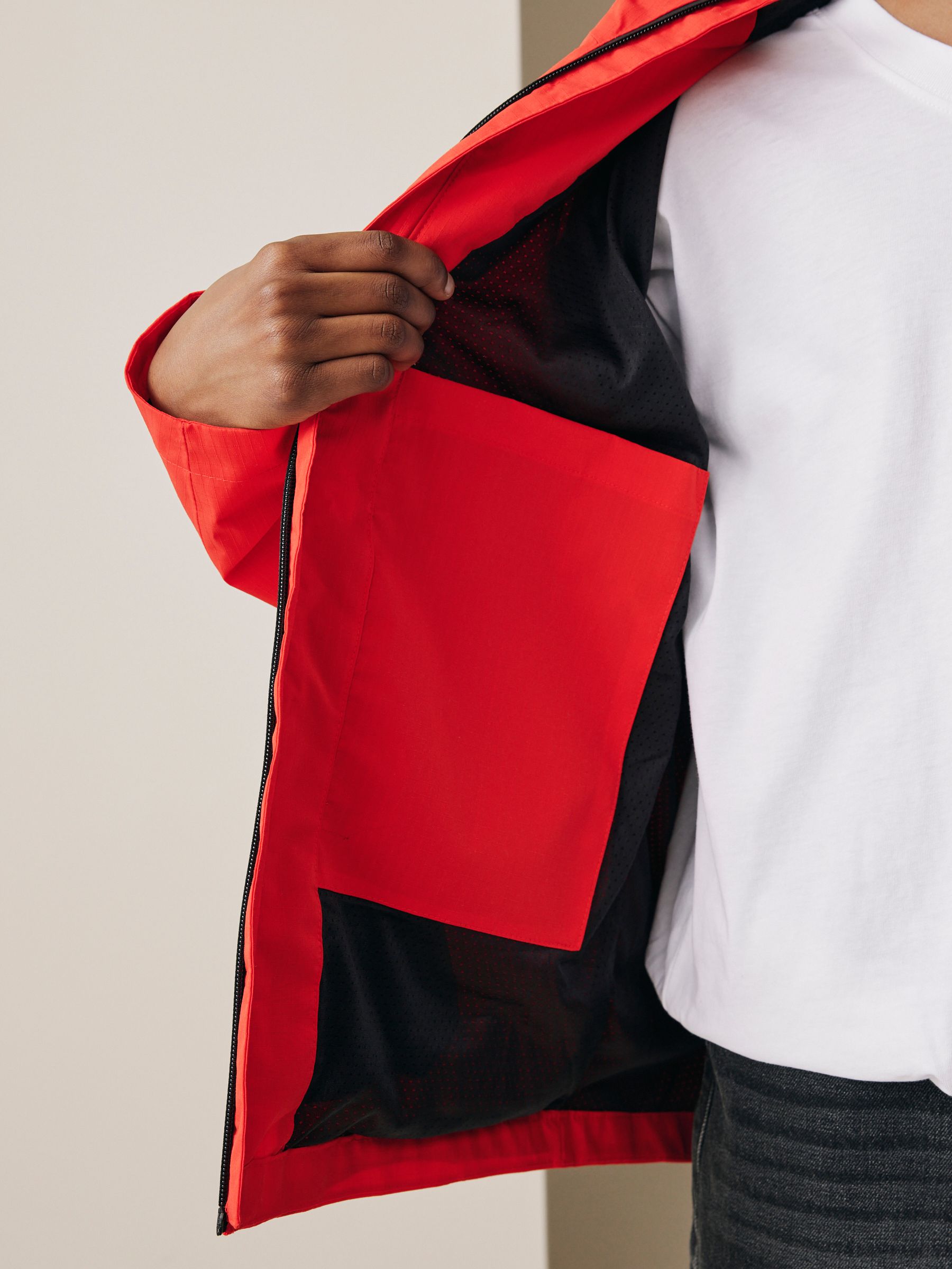 Buy Red Waterproof Anorak Jacket (3-16yrs) from the Next UK online shop