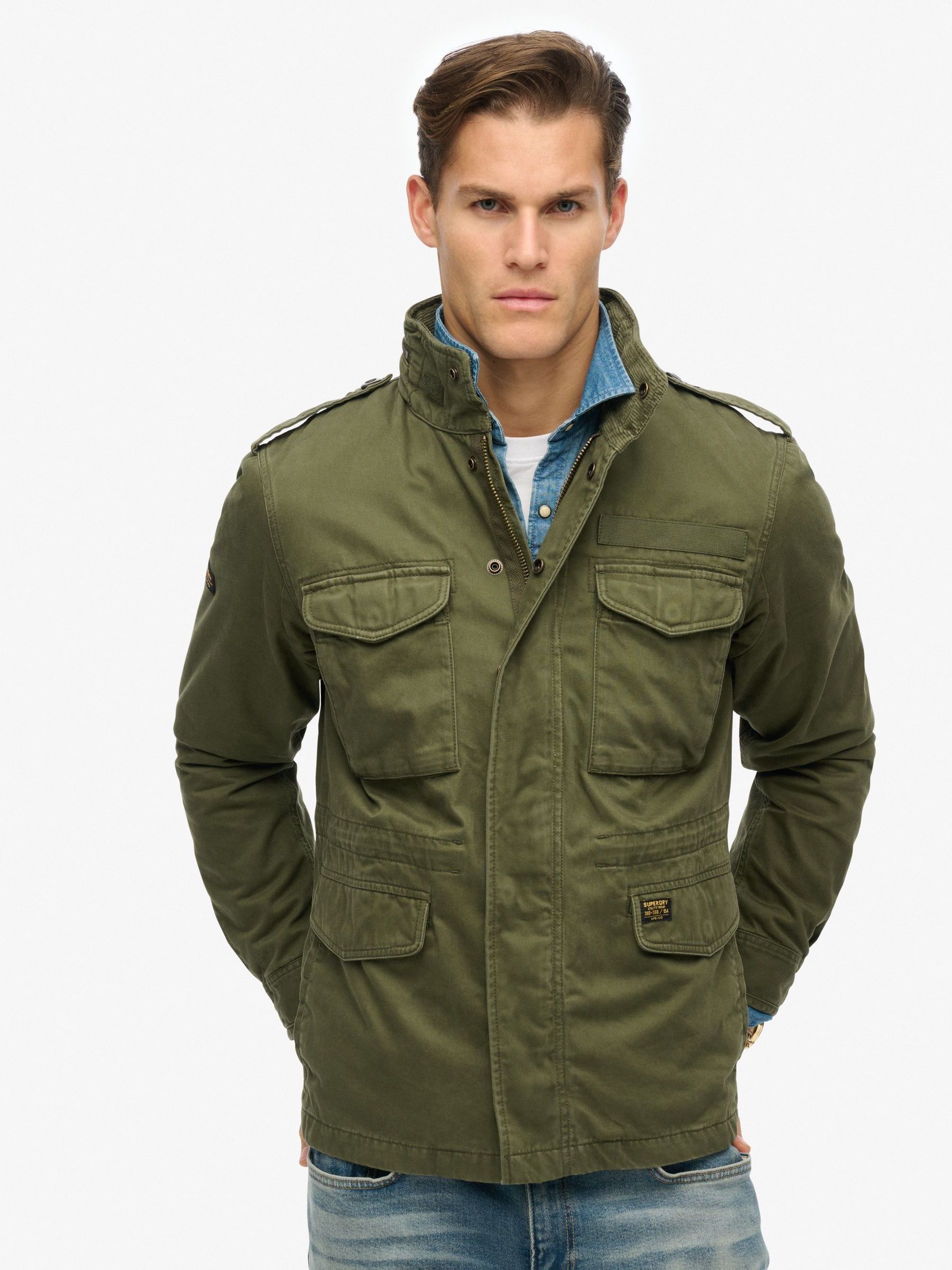 Buy Superdry Green Rookie Field Jacket from the Next UK online shop